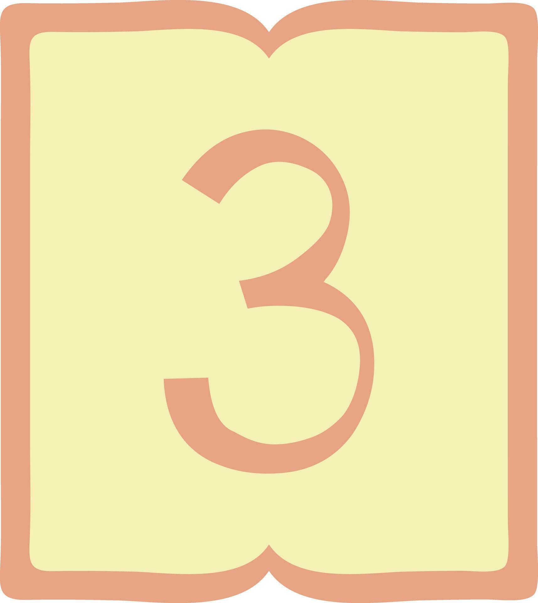 Page Number 3 Count Digit Numeric Numbering Ranking Numerical Numbers Text 25407166 Vector Art