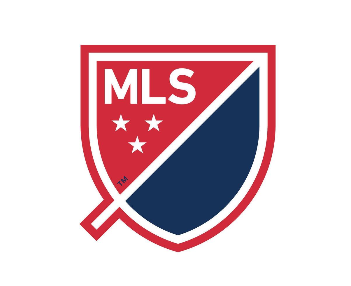 Mls USA Football Logo Blue And Red Symbol Abstract Design Vector Illustration 25409528 Vector ...
