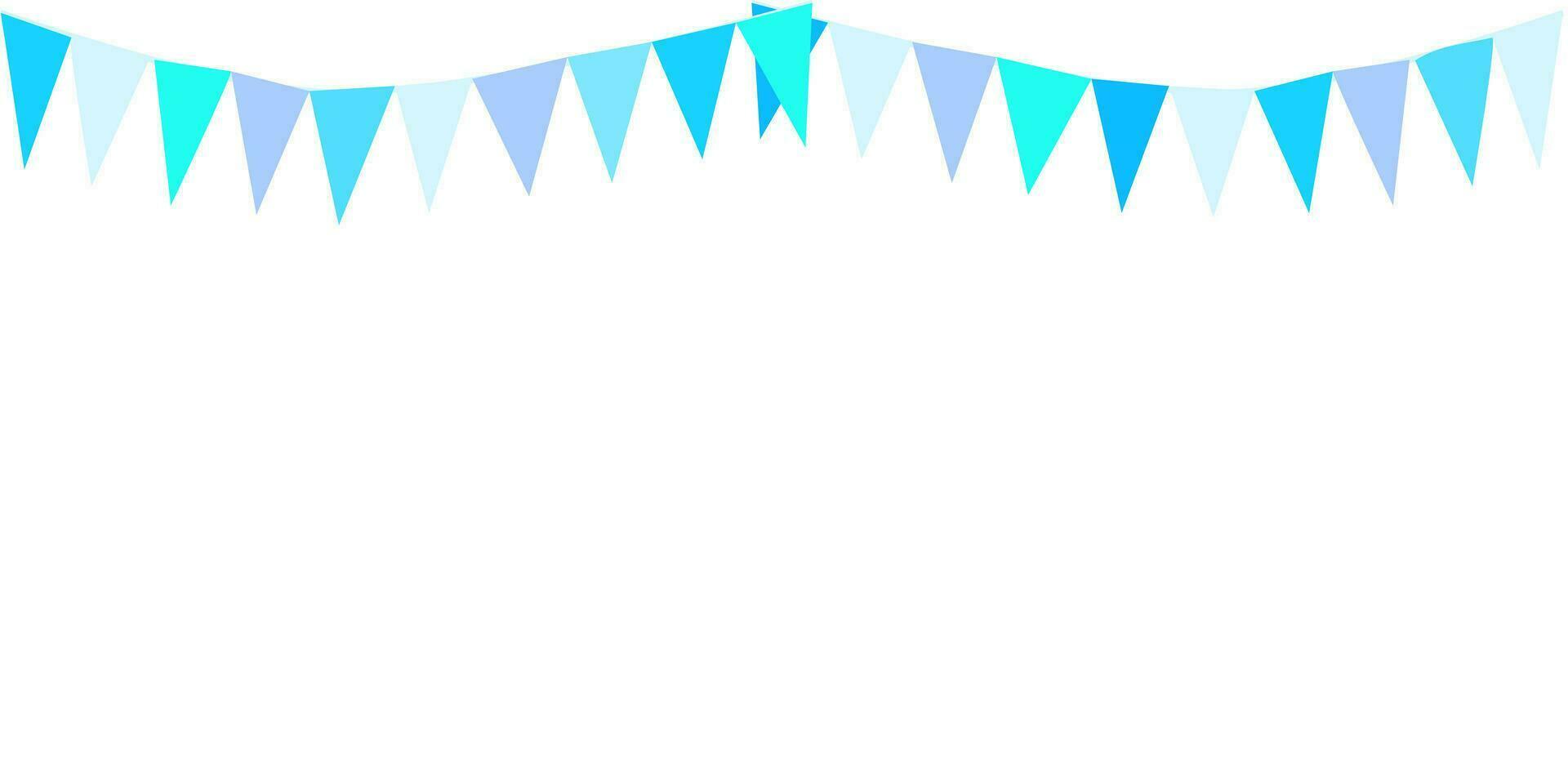 Blue Flag Banner Clipart