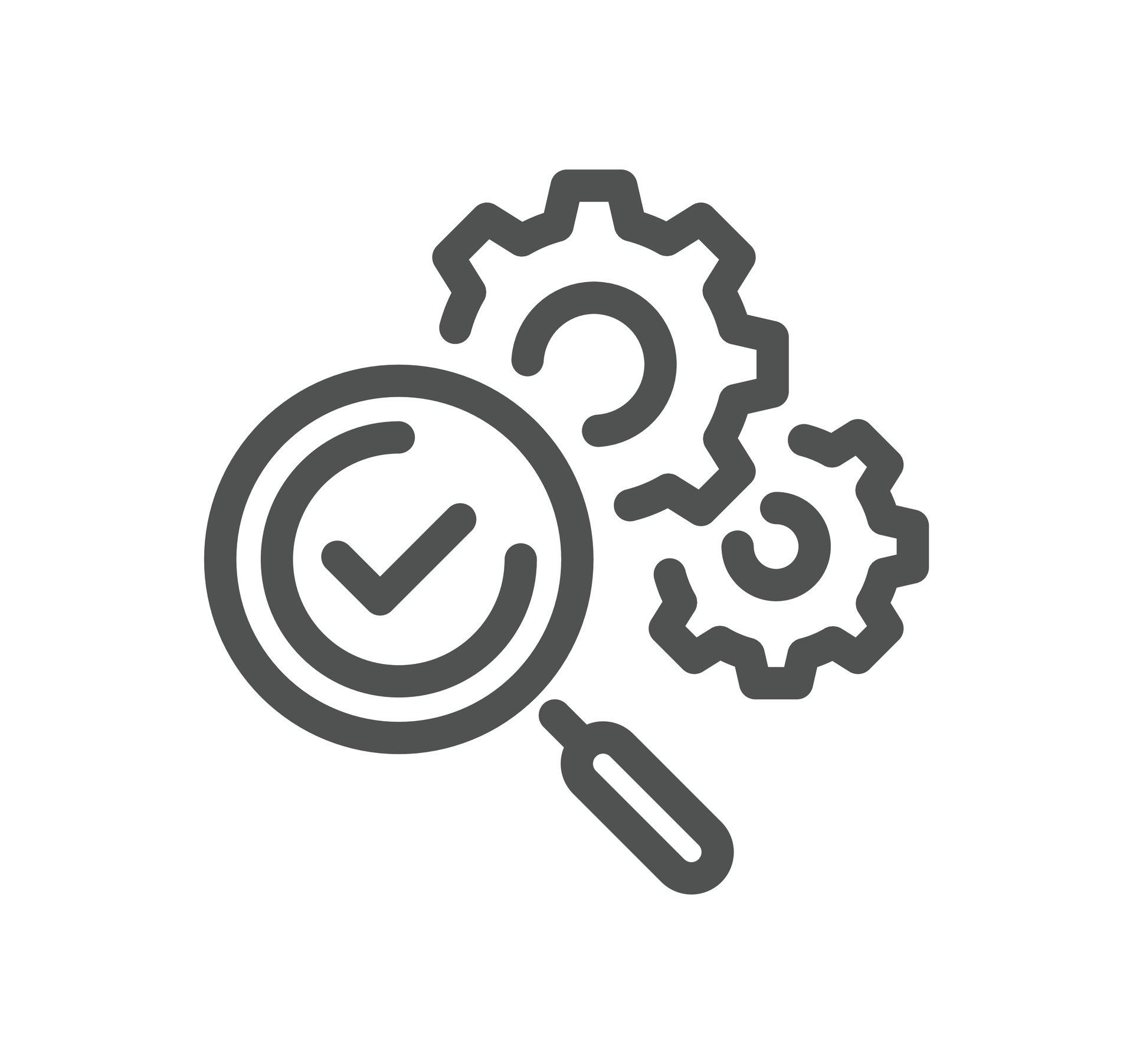 Inspection related icon outline and linear vector. 25419419 Vector Art at Vecteezy