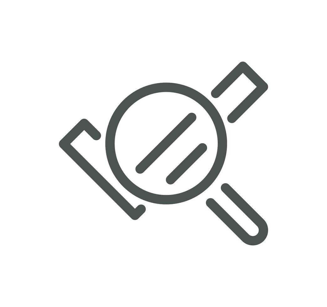 Inspection related icon outline and linear vector. 25419454 Vector Art at Vecteezy