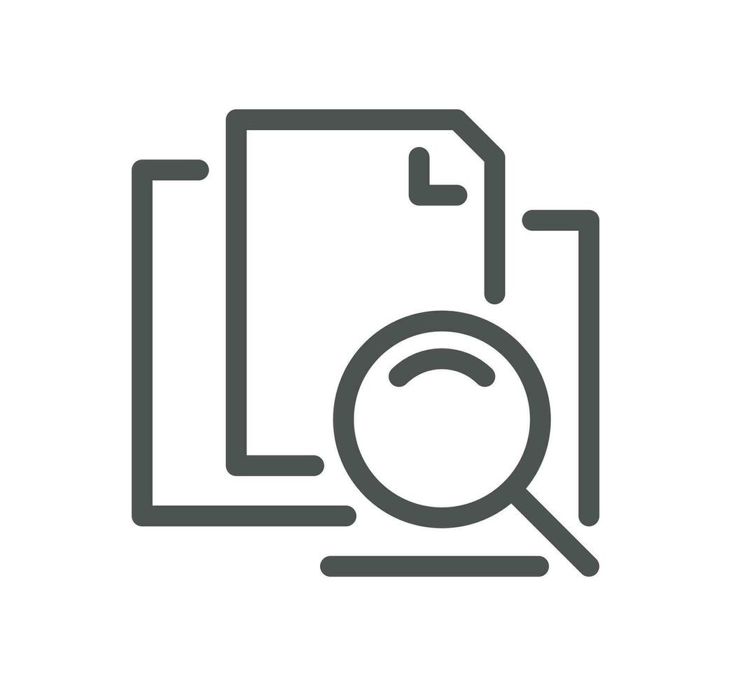 Inspection related icon outline and linear vector. 25419468 Vector Art at Vecteezy