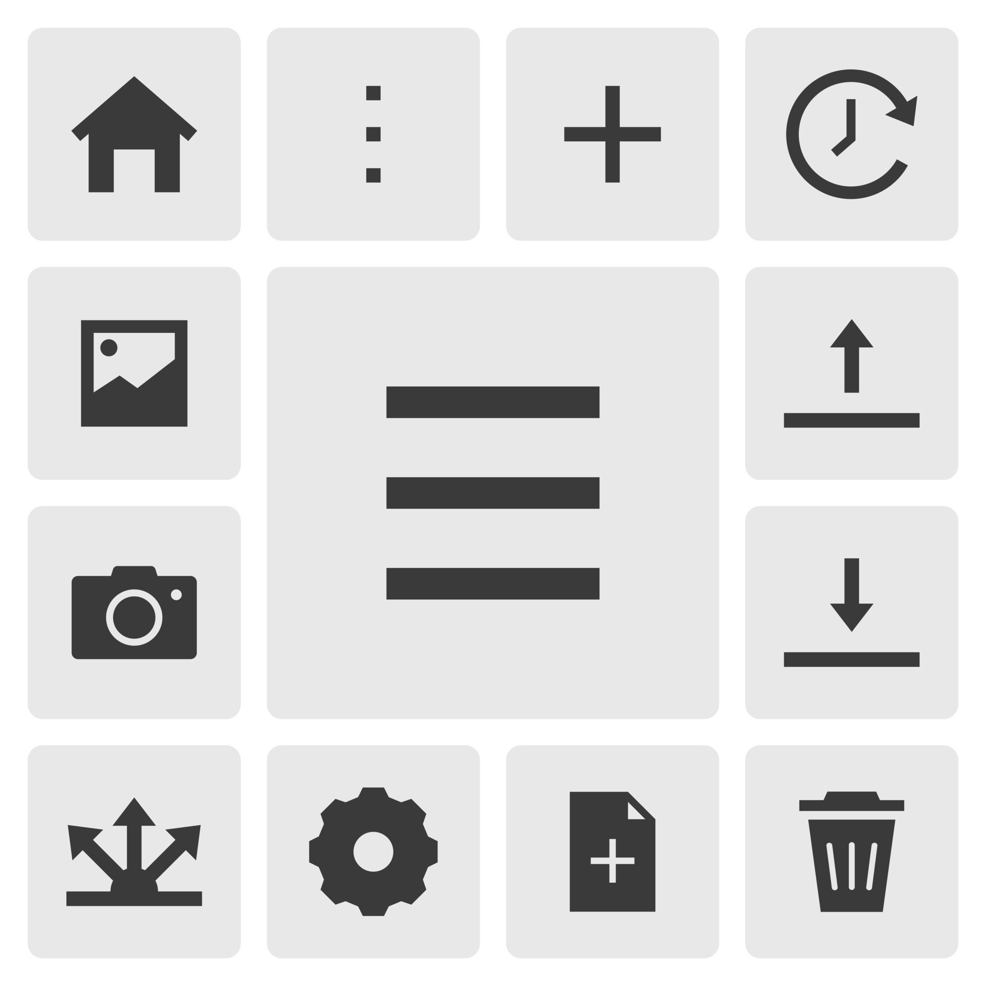 Menu Icon Vector Design Simple Set Of Smartphone App Icons Silhouette Solid Black Icon Phone
