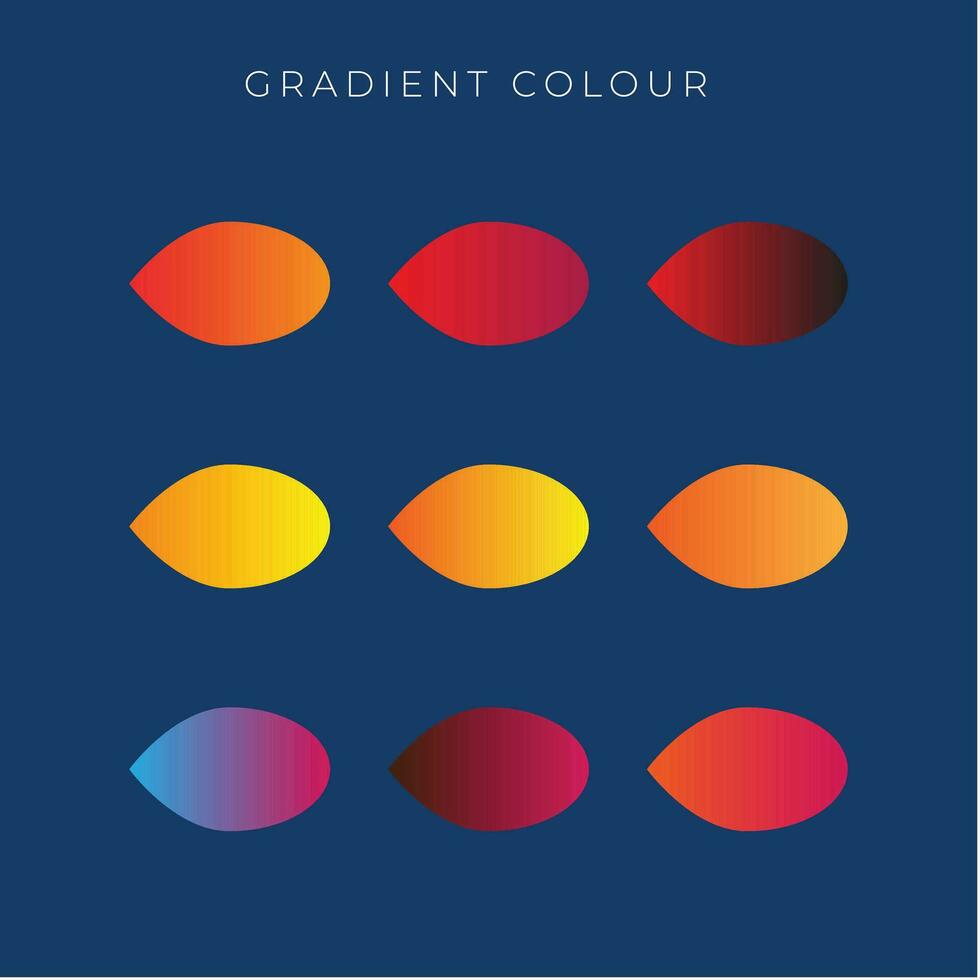 Modern bright colorful gradients set 25421066 Vector Art at Vecteezy