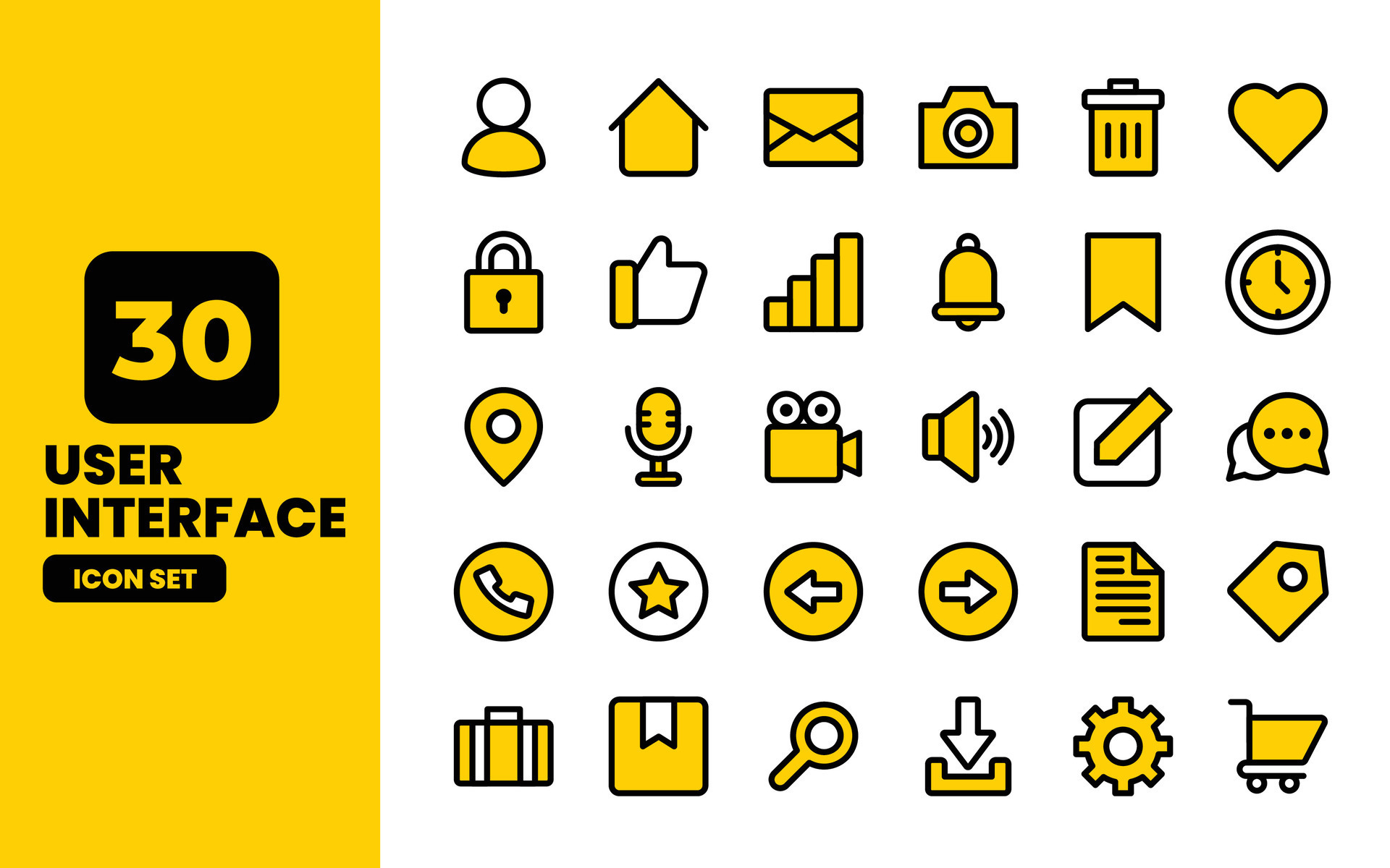 User Interface Icon set vector illustration 25421576 Vector Art at Vecteezy