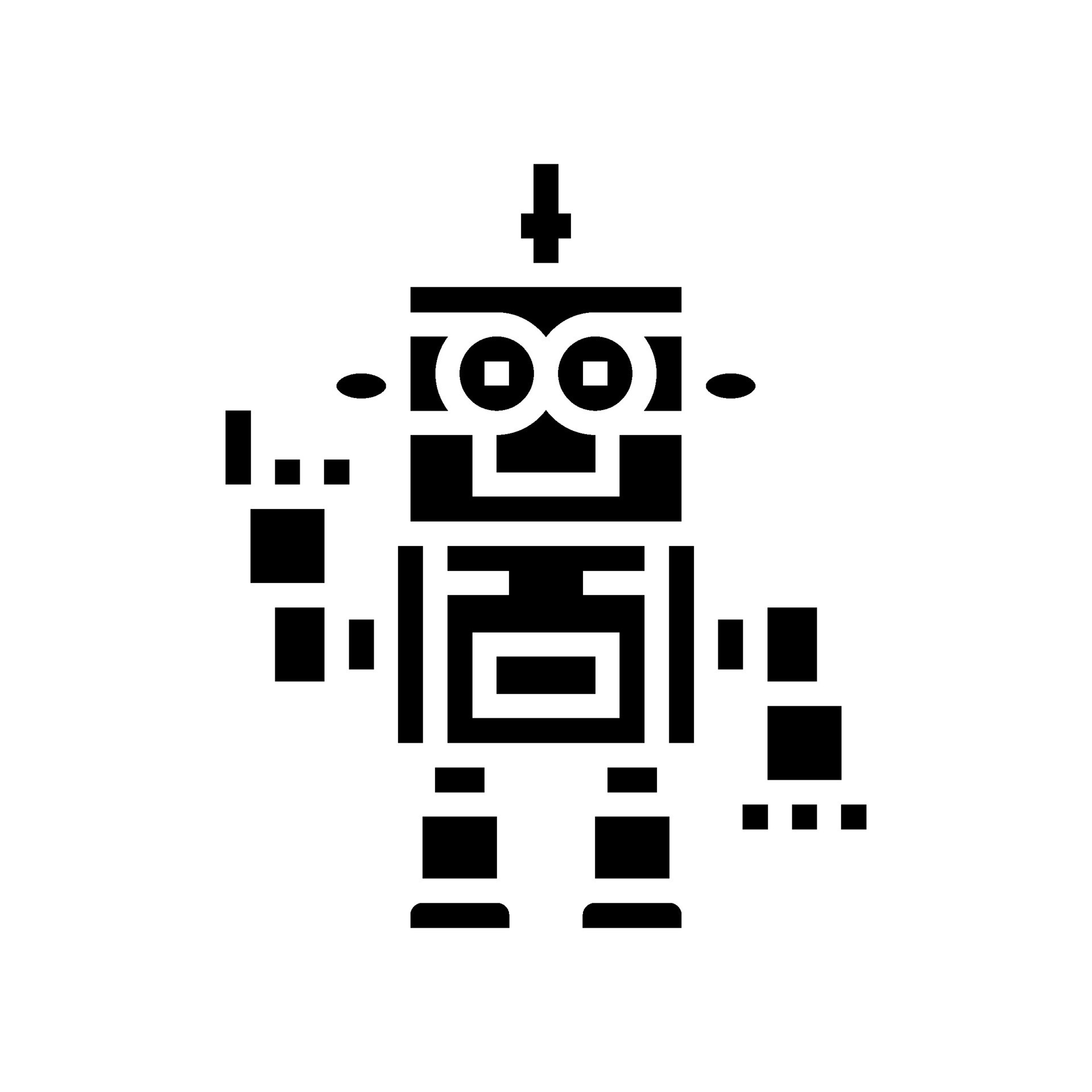 toy robot toy baby glyph icon vector illustration 25435572 Vector Art ...