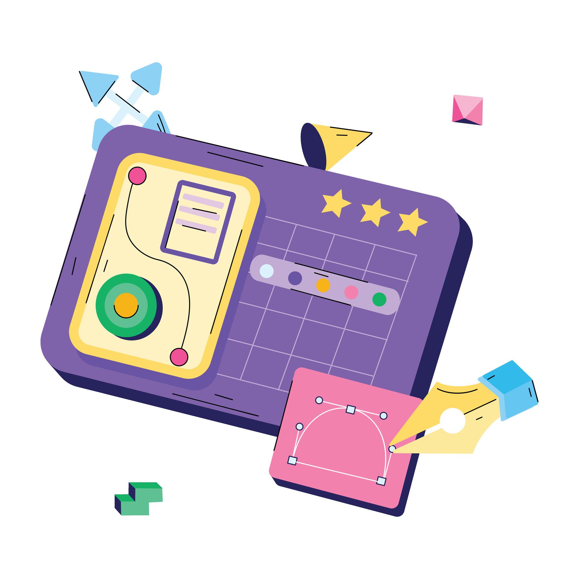 Trendy Vector Designing 25438869 Vector Art at Vecteezy