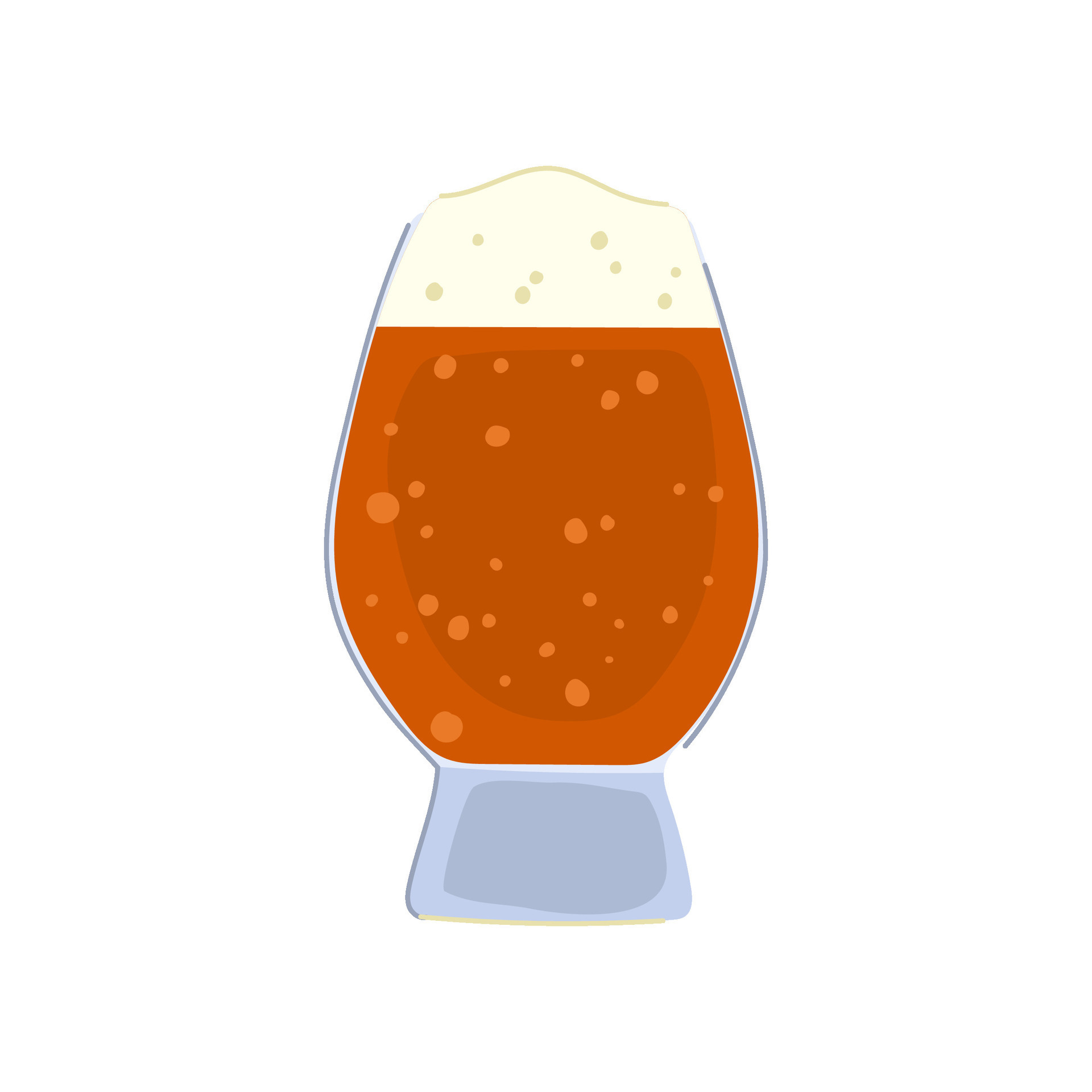 Gold Beer Glass Cartoon Vector Illustration 25440305 Vector Art At Vecteezy