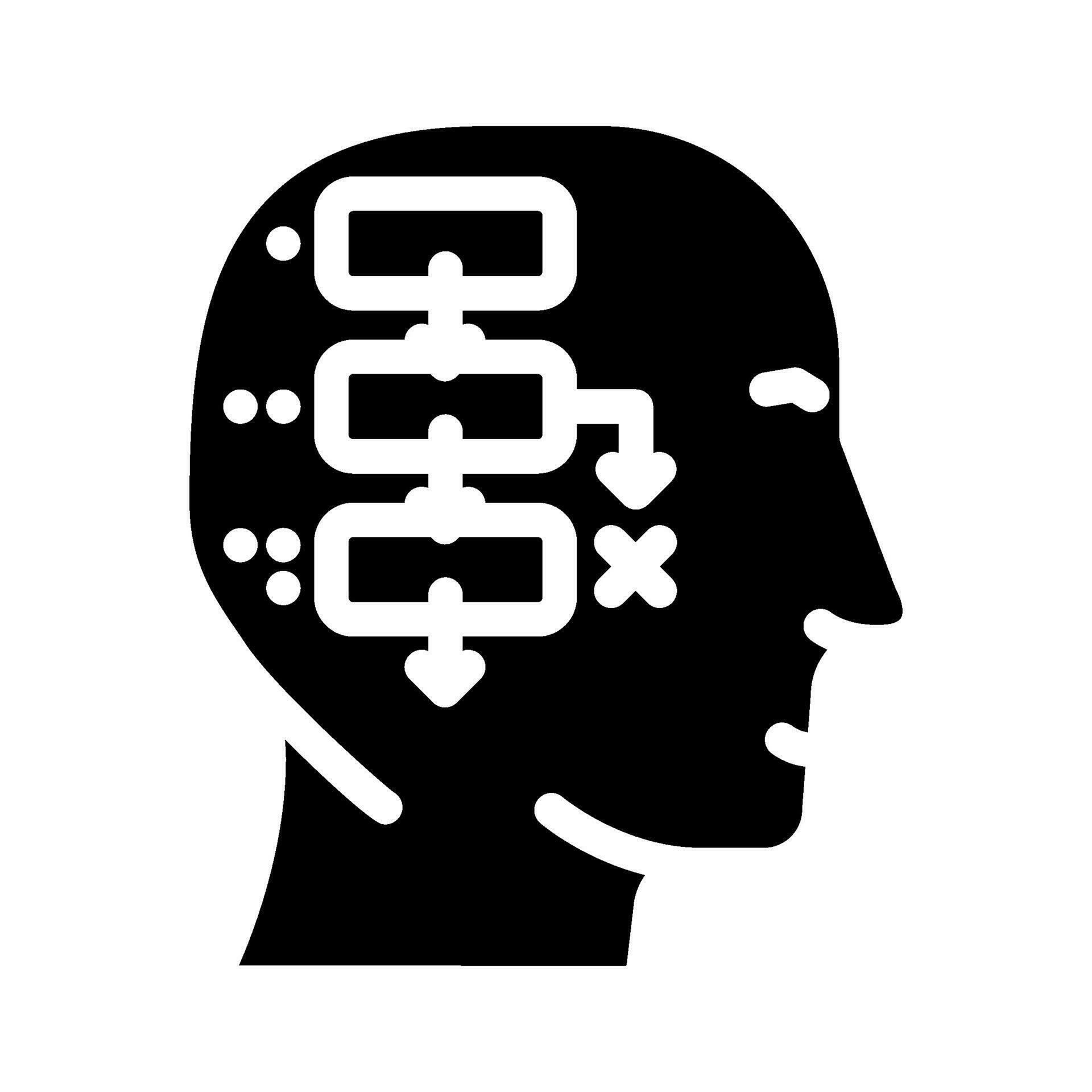 logic math science education glyph icon vector illustration 25441594 ...