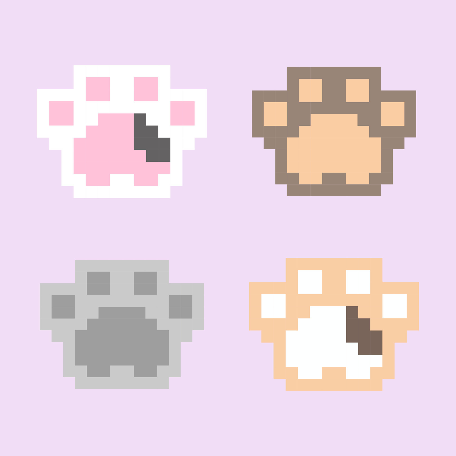 Paw pixel art, paw cat, adorable Kitten paw 25442355 Vector Art at Vecteezy Paw pixel art, paw cat, adorable Kitten paw 25442355 Vector Art at Vecteezy