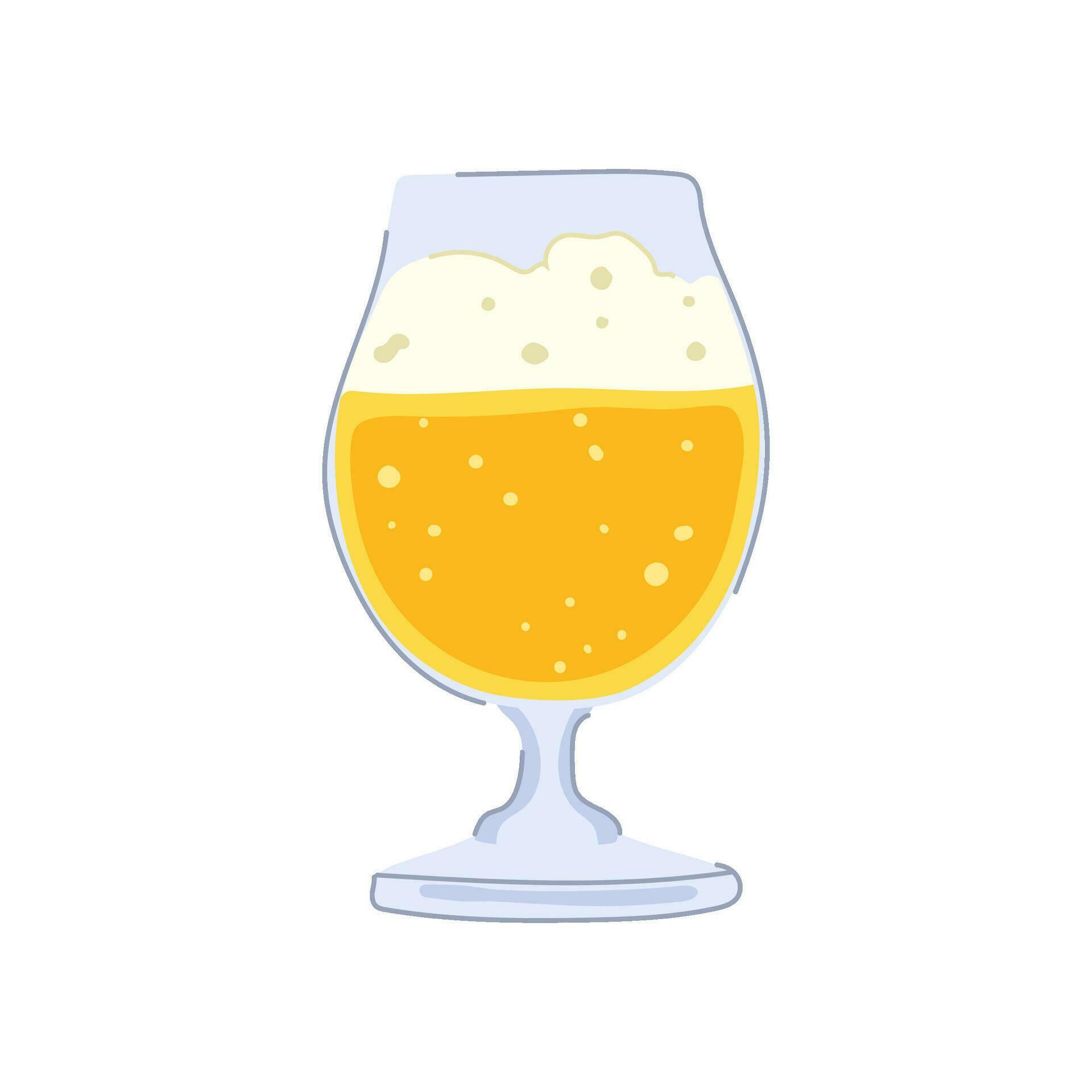 Alcohol Beer Glass Cartoon Vector Illustration 25446643 Vector Art At Vecteezy
