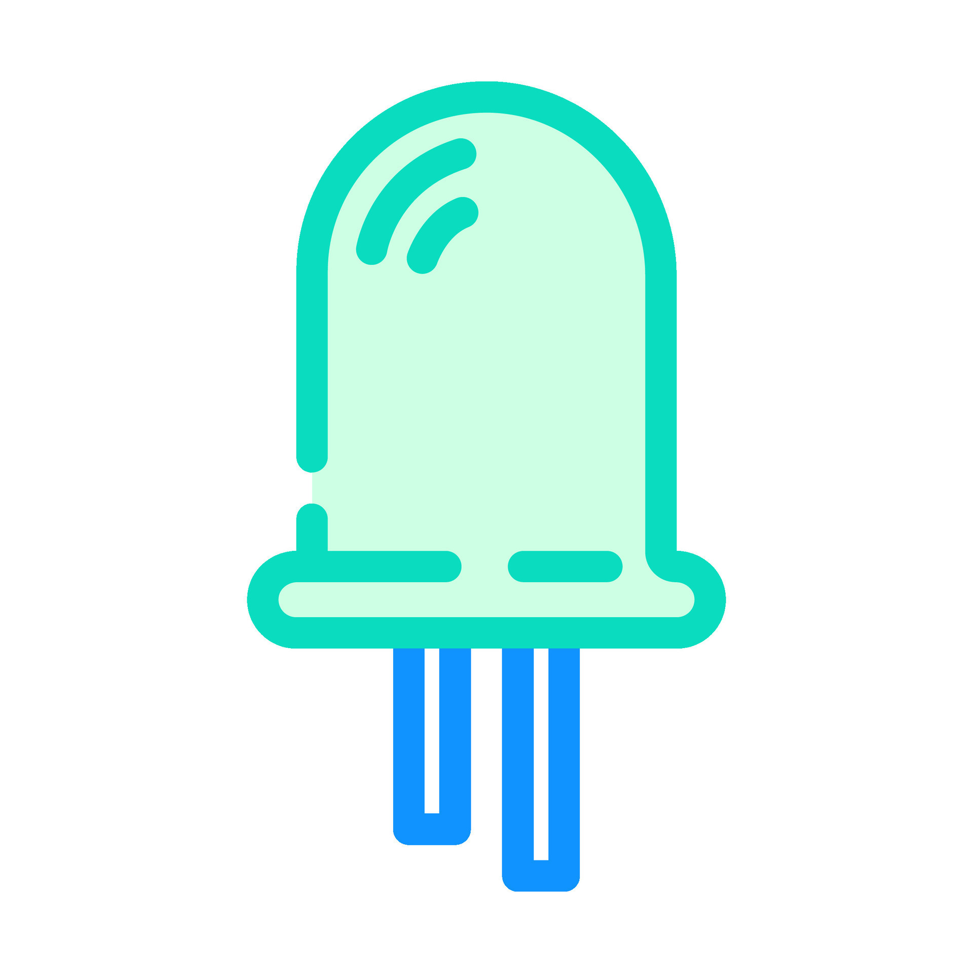 diode electrical engineer color icon vector illustration 25447309 ...