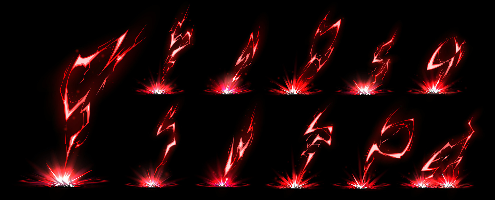 Thunder Lightning Vector Electric Power Effect 25449572 Vector Art At