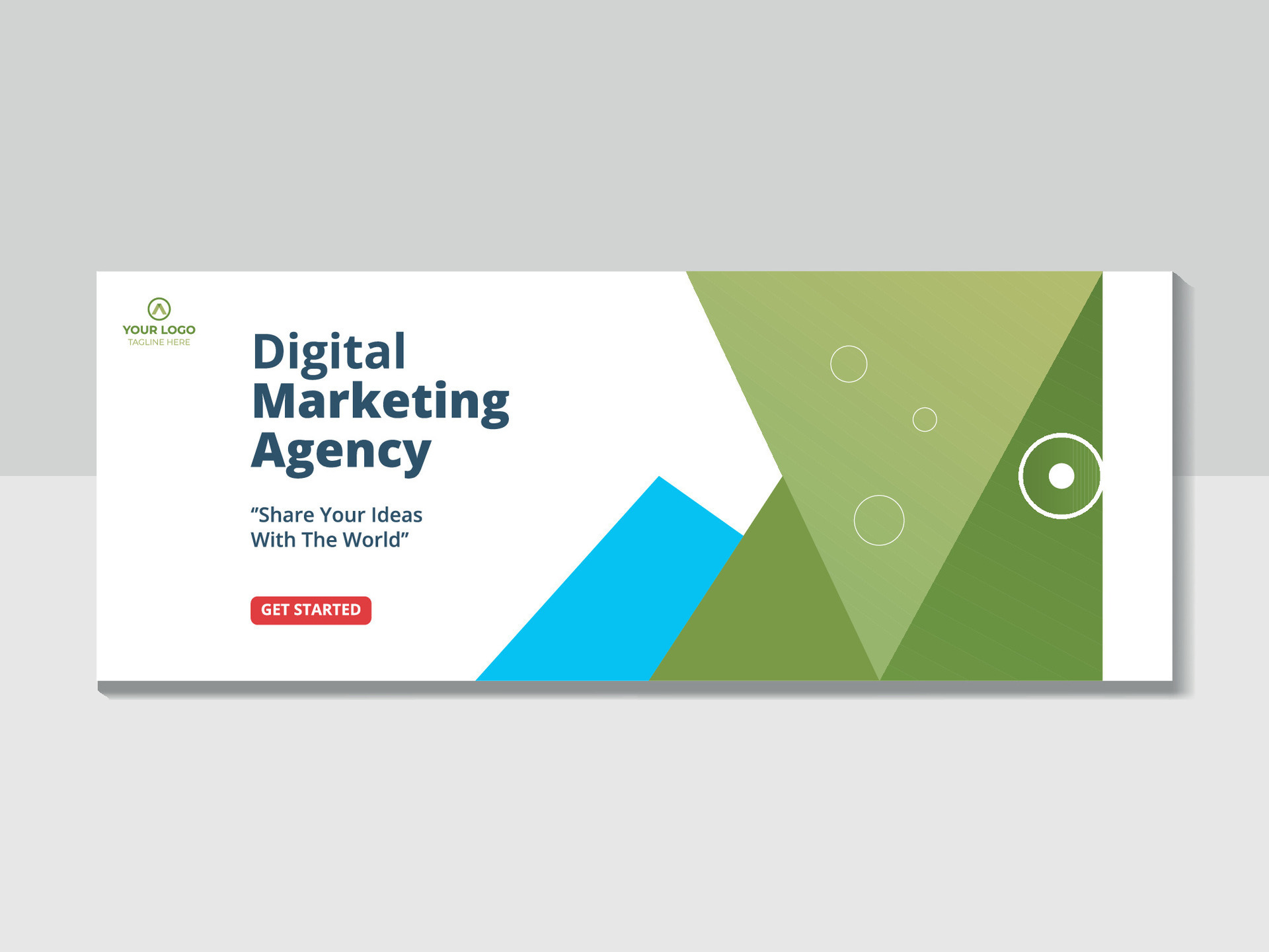 modern web banner design 25455923 Vector Art at Vecteezy