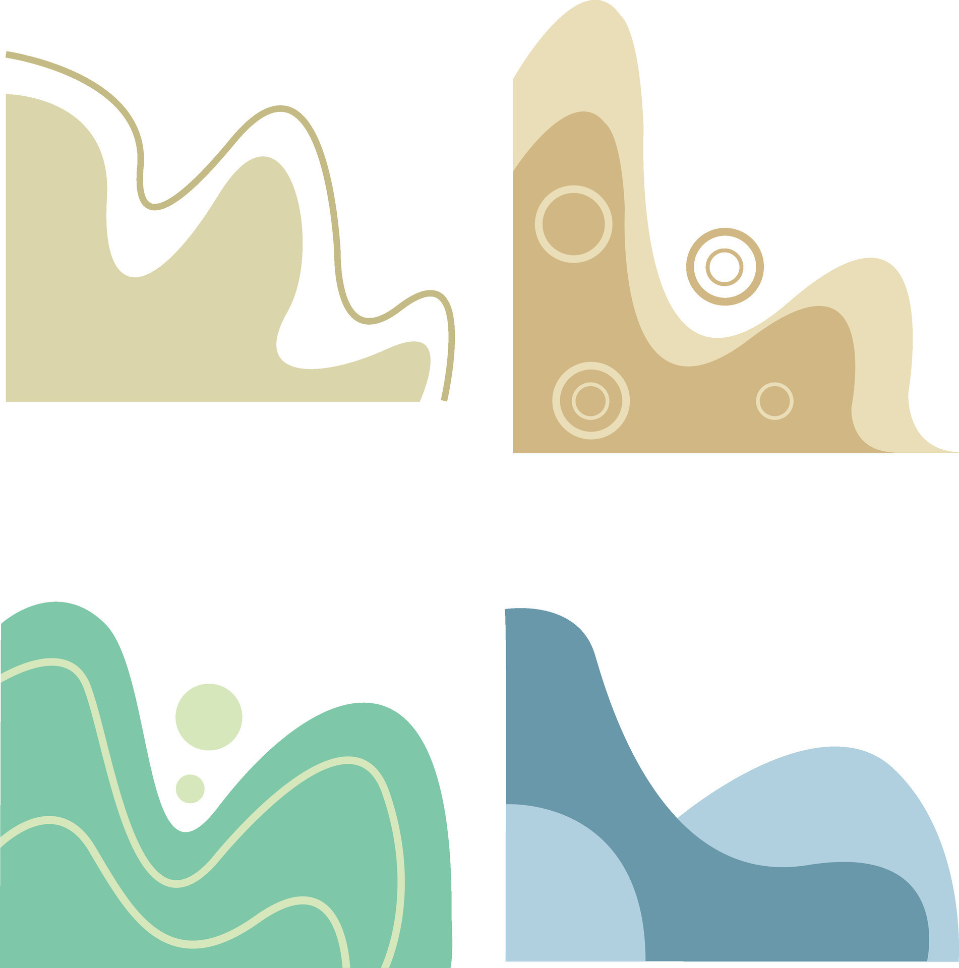 Blob corners for design element templates.Vector Illustration 25458978 ...