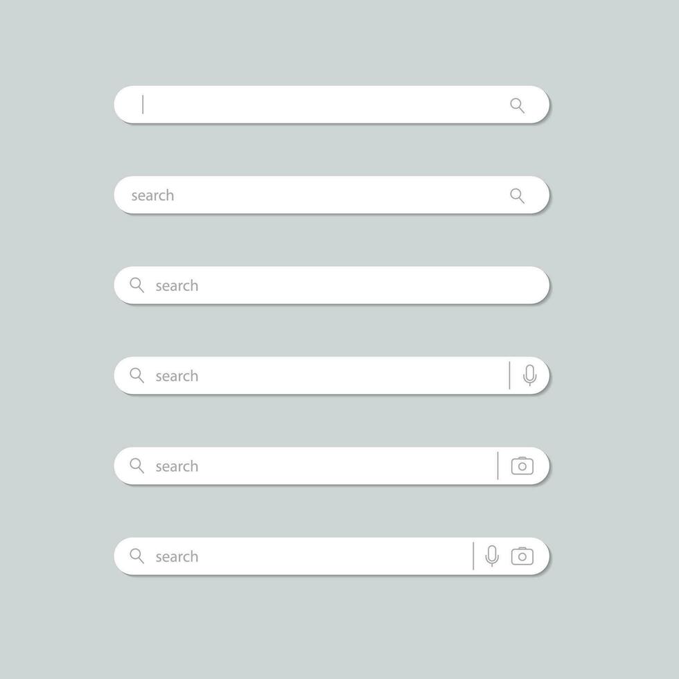 searching bar element for web design. search input field 25463589 ...