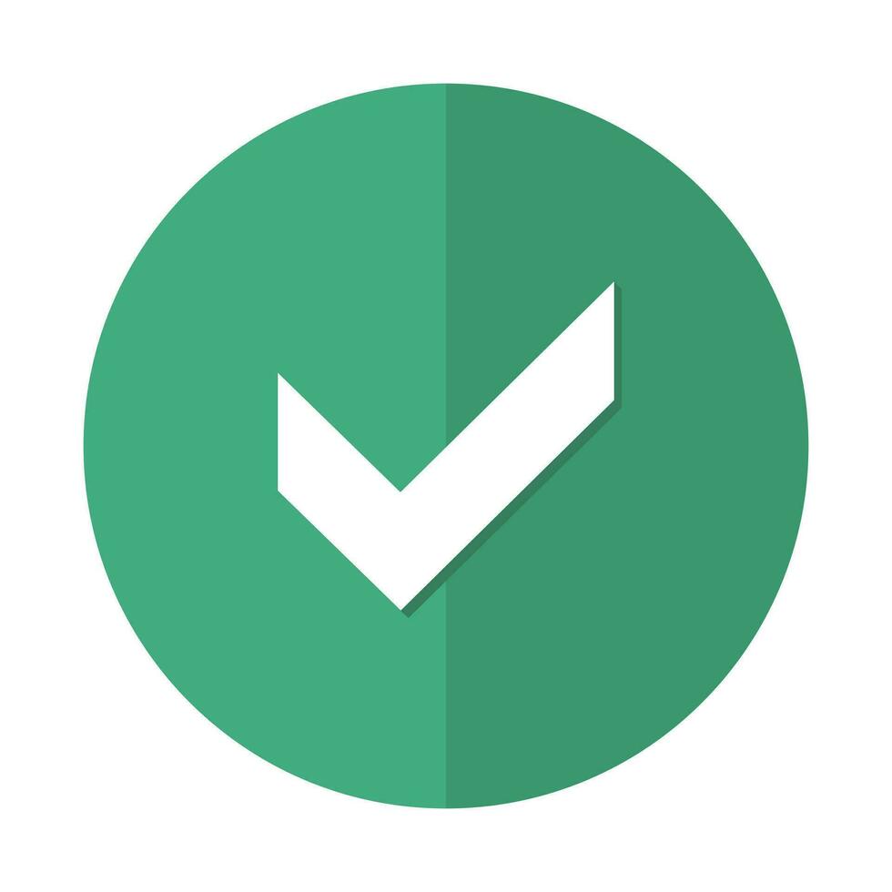 Check Mark Icon Vector, Checkmark Icon, Approved Symbol, Confirmation ...