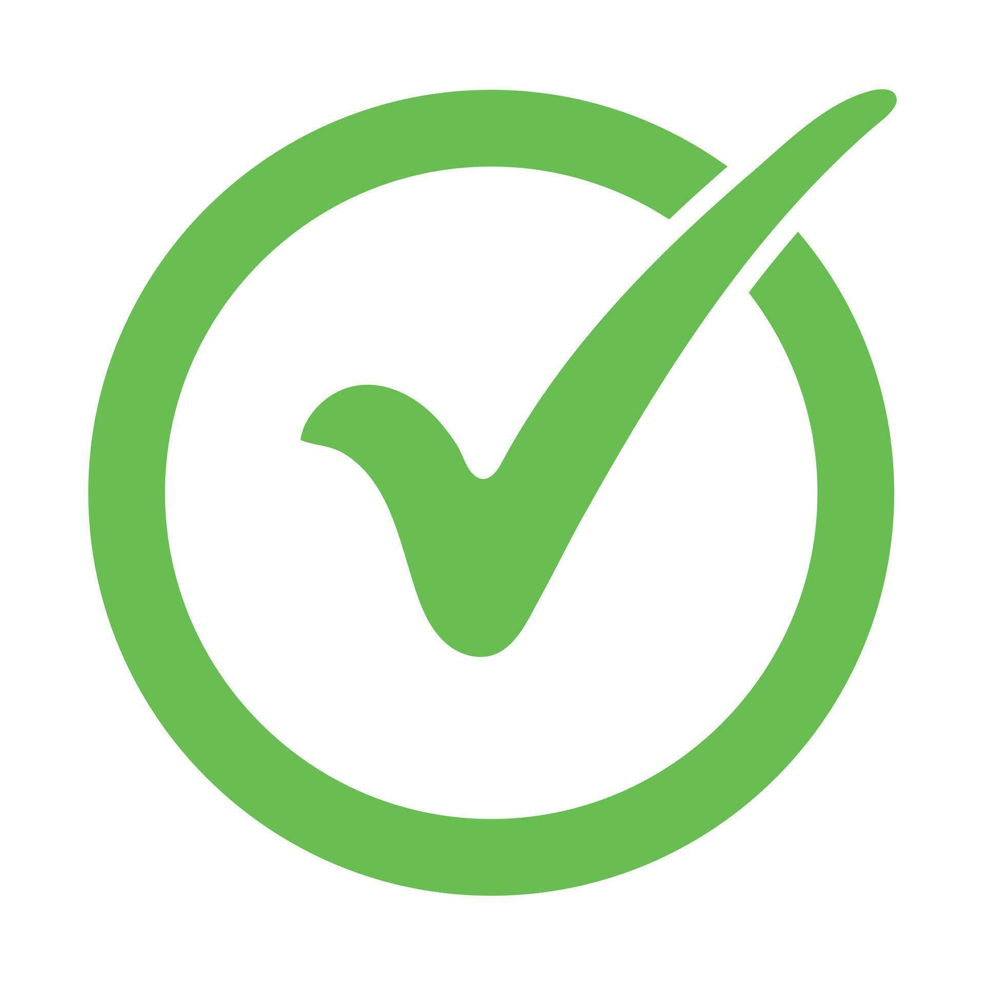 Check Mark Icon Vector, Checkmark Icon, Approved Symbol, Confirmation Sign, Design Elements ...