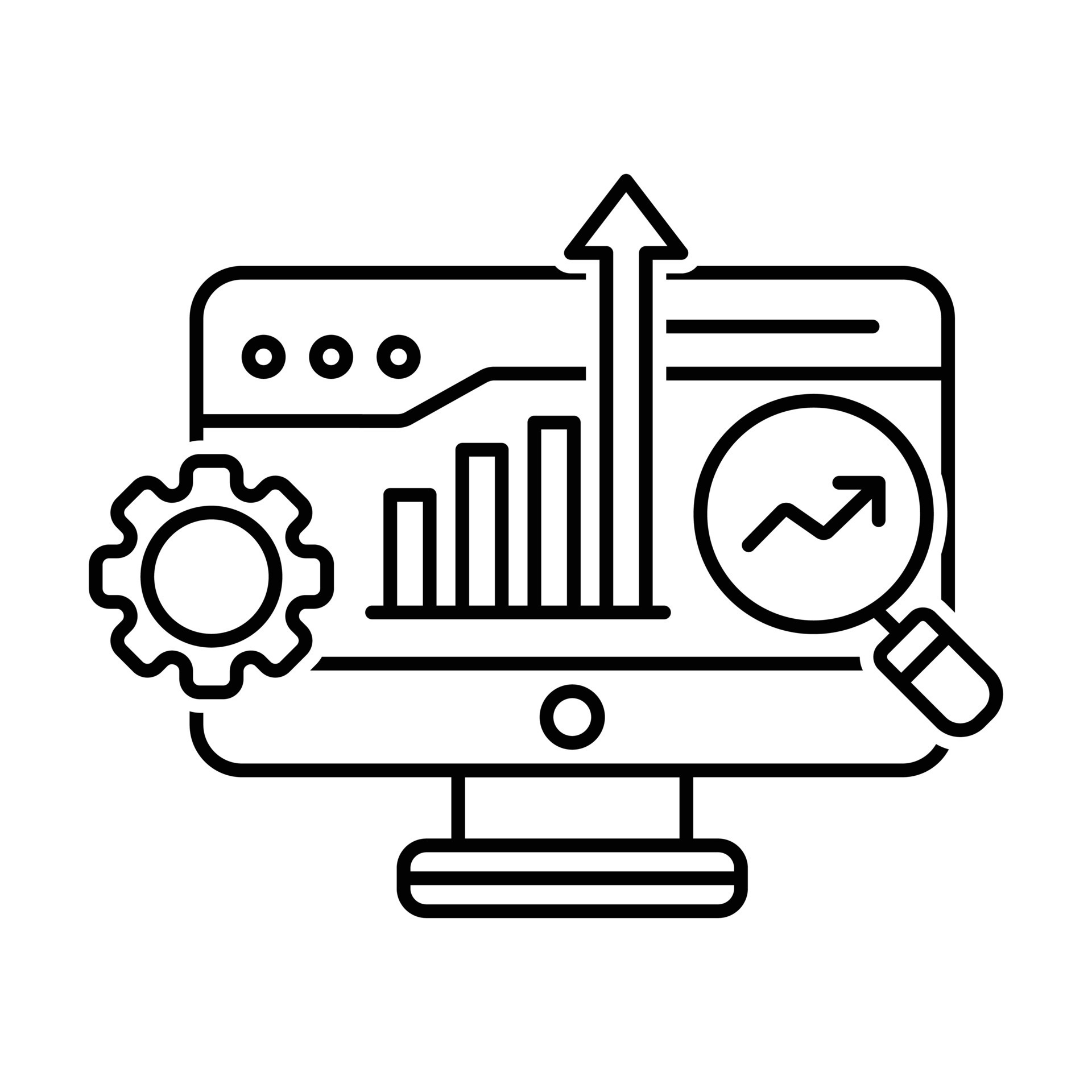 Search Engine Optimization, SEO Icon, Search Engine Ranking Vector With ...