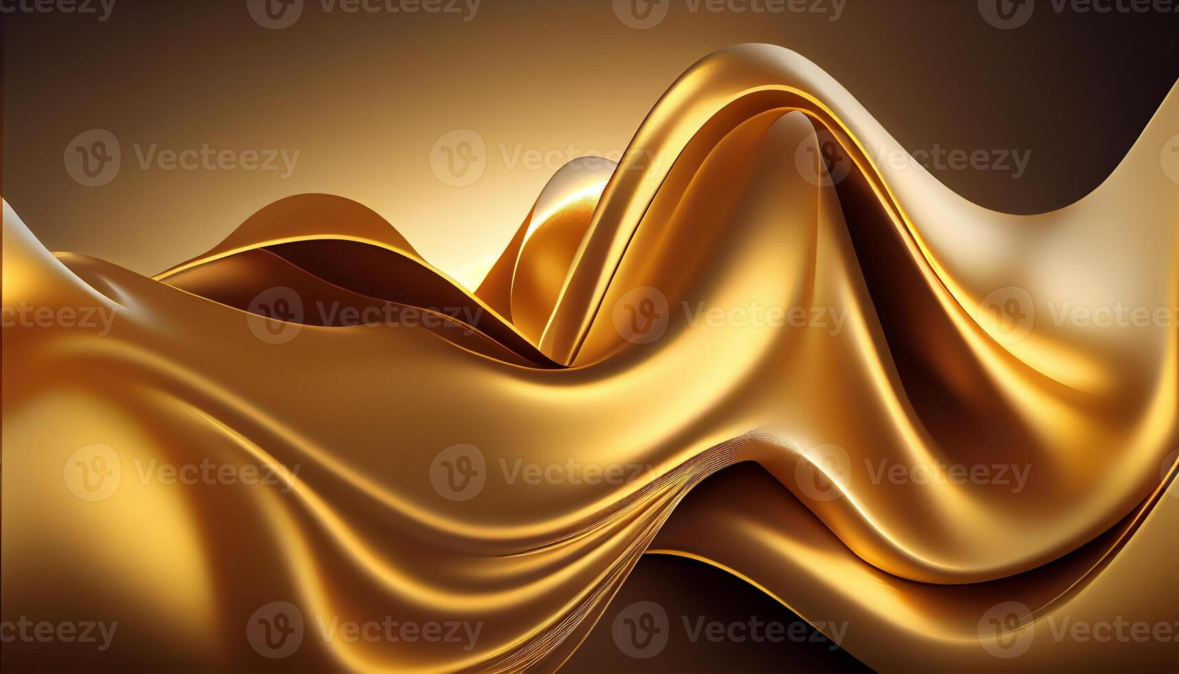 Golden Silk Waves Background. . 25472014 Stock Photo at Vecteezy