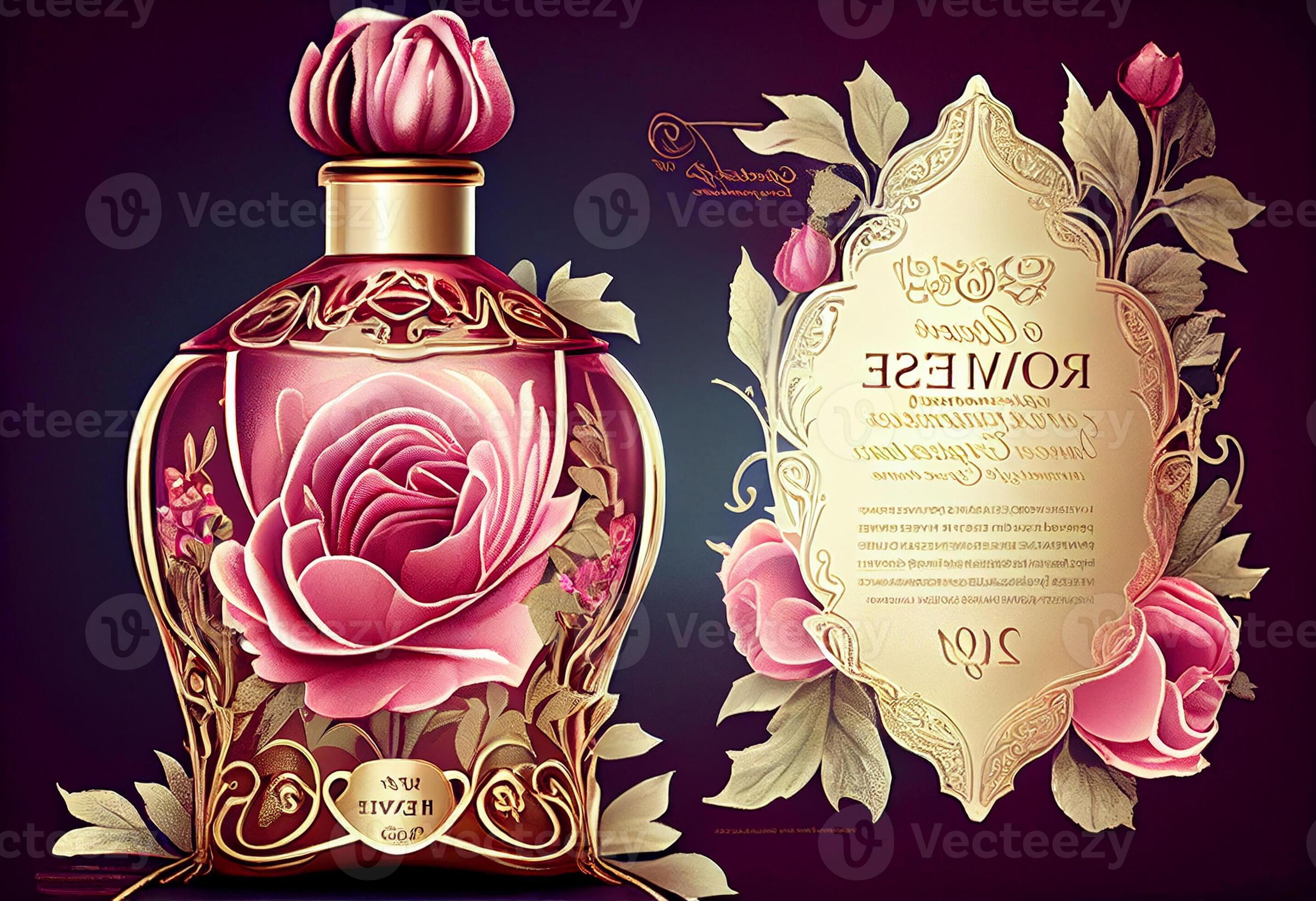 Sweet rose perfume , love romance gift anniversary. AI Generated ... Sweet rose perfume , love romance gift anniversary. AI Generated ...