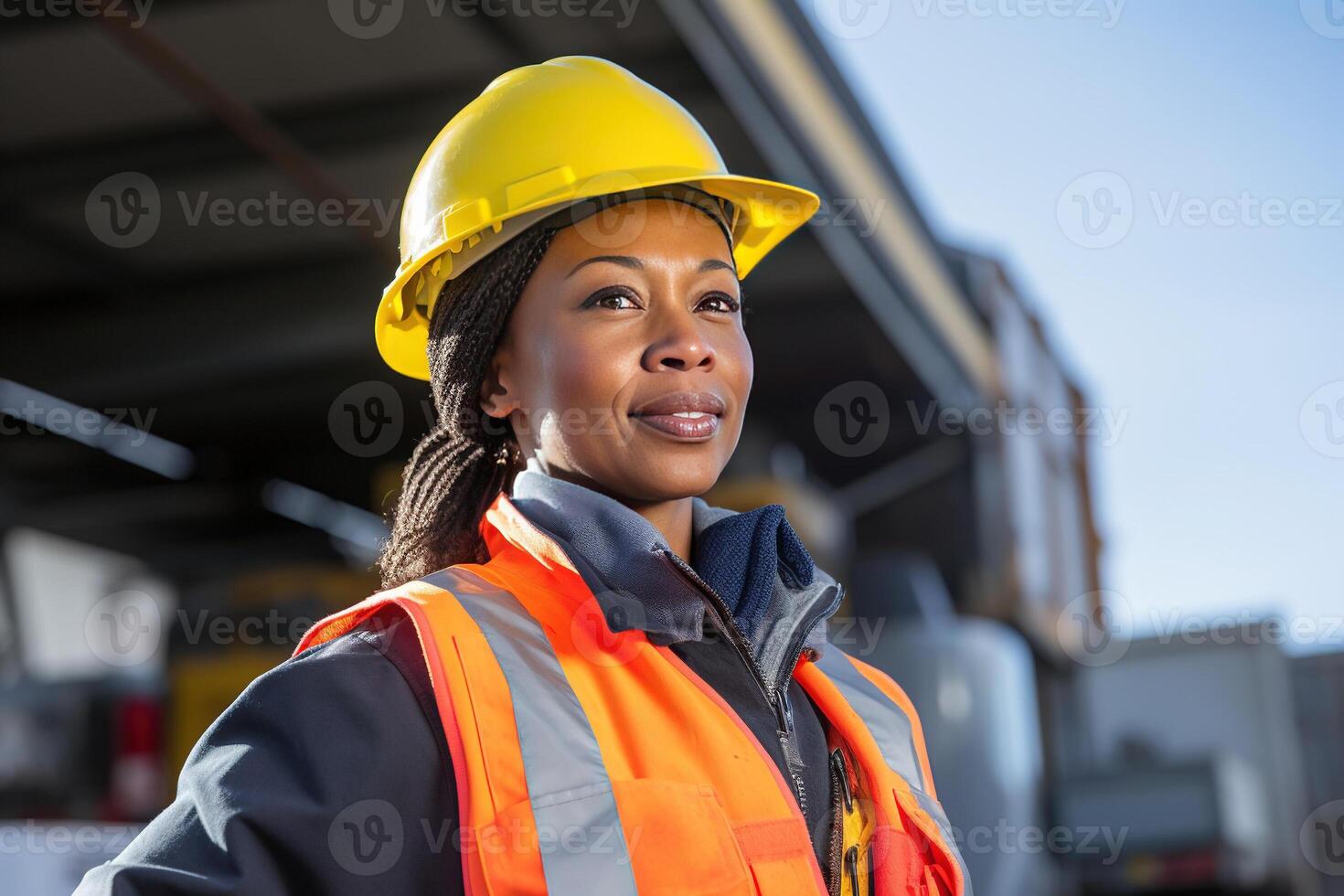 Portrait Of A Proud Strong And Skilled Female African American portrait-of-a-proud-strong-and-skilled-female-african-american