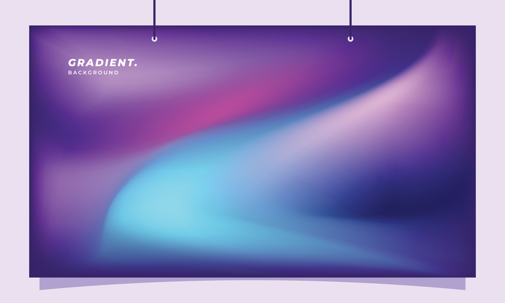 Colorful Fluid Gradient Mesh Background Template Copy Space Dynamic Colour Gradation Backdrop