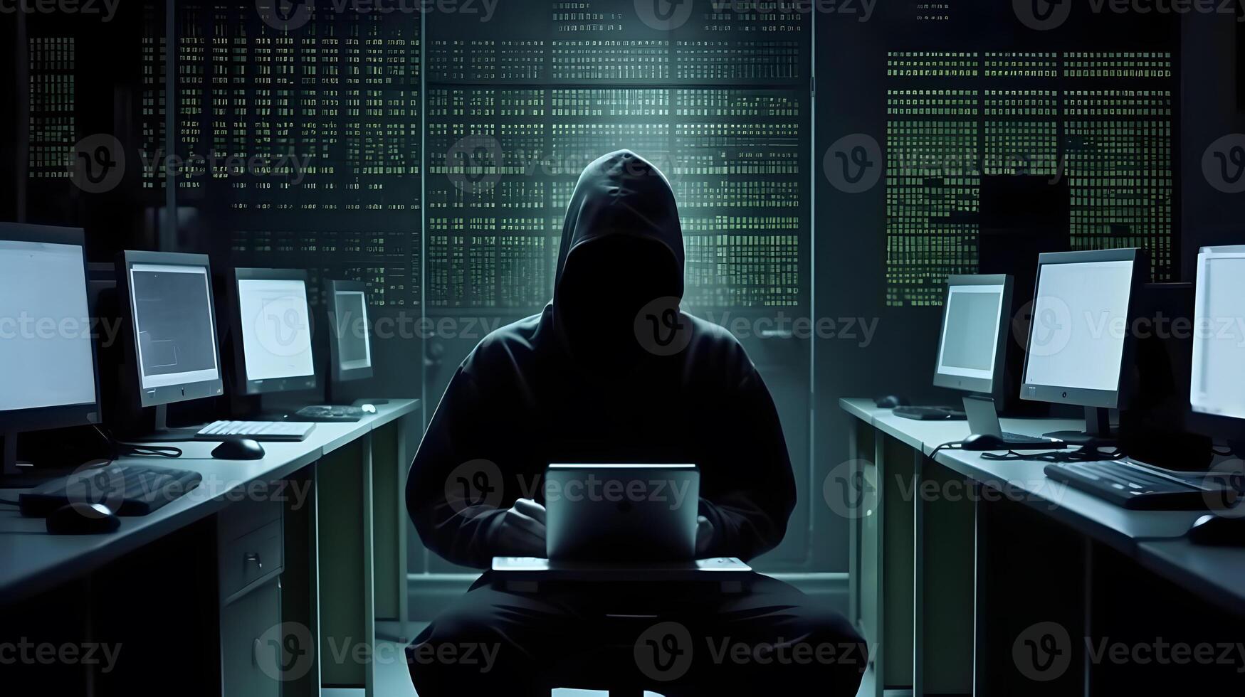 Anonymous Hacker Concept Of Dark Web Cybercrime Cyberattack Etc