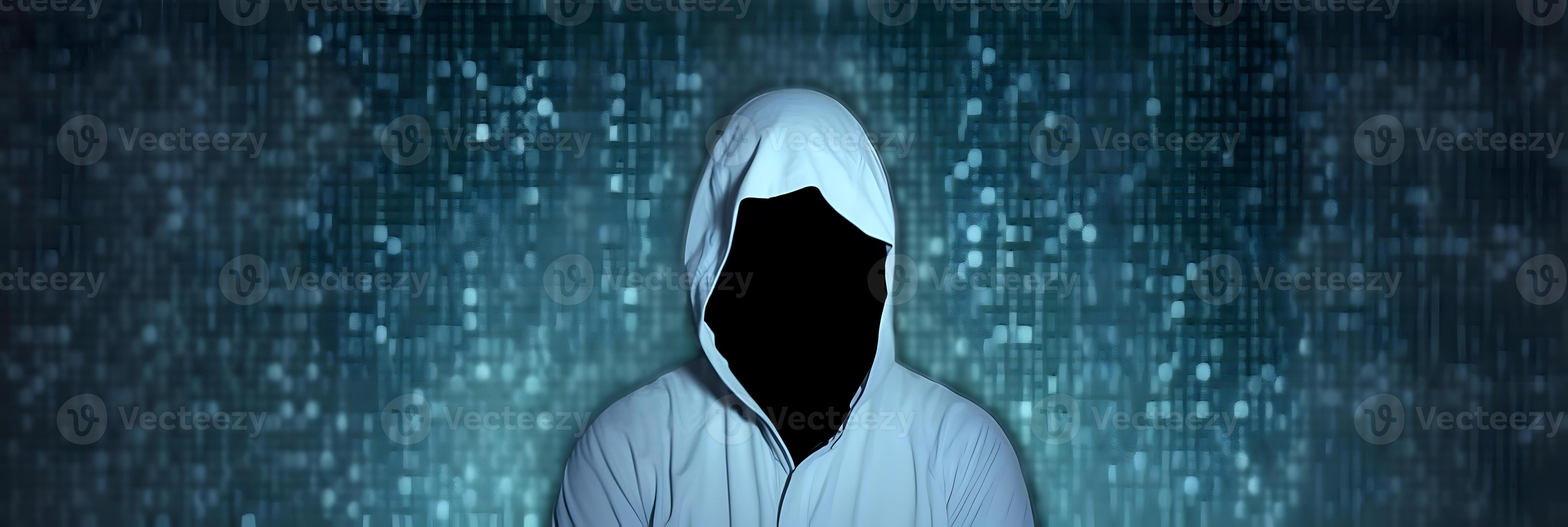 Hacker without face. Concept of dark web, hacking cybersecurity. image 25481450 Stock Photo at ...