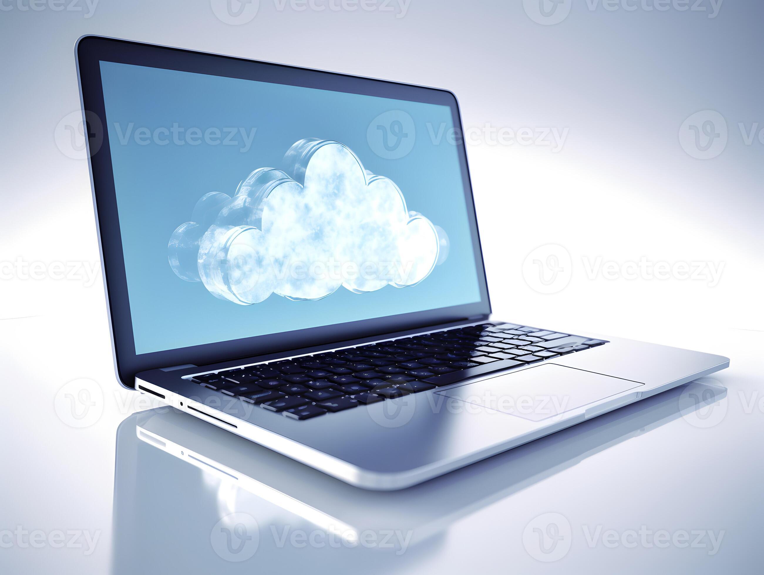 Cloud data storage, database concept illustration. 25481577 Stock Photo at Vecteezy