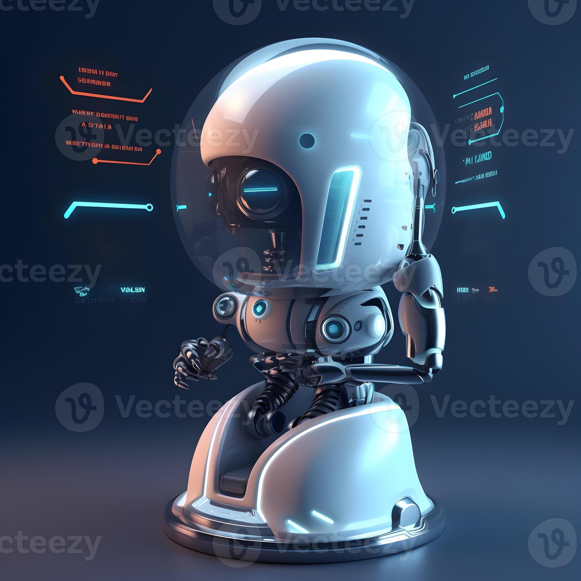 Robot beside data screen. Concept of chatbot with AI. 25481640 Stock ... Robot beside data screen. Concept of chatbot with AI. 25481640 Stock ...