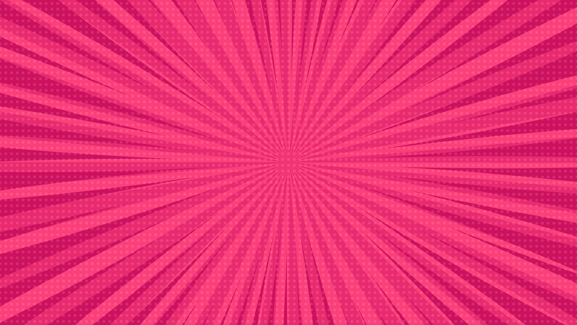 Pink comic book page background in pop art style with empty space ...