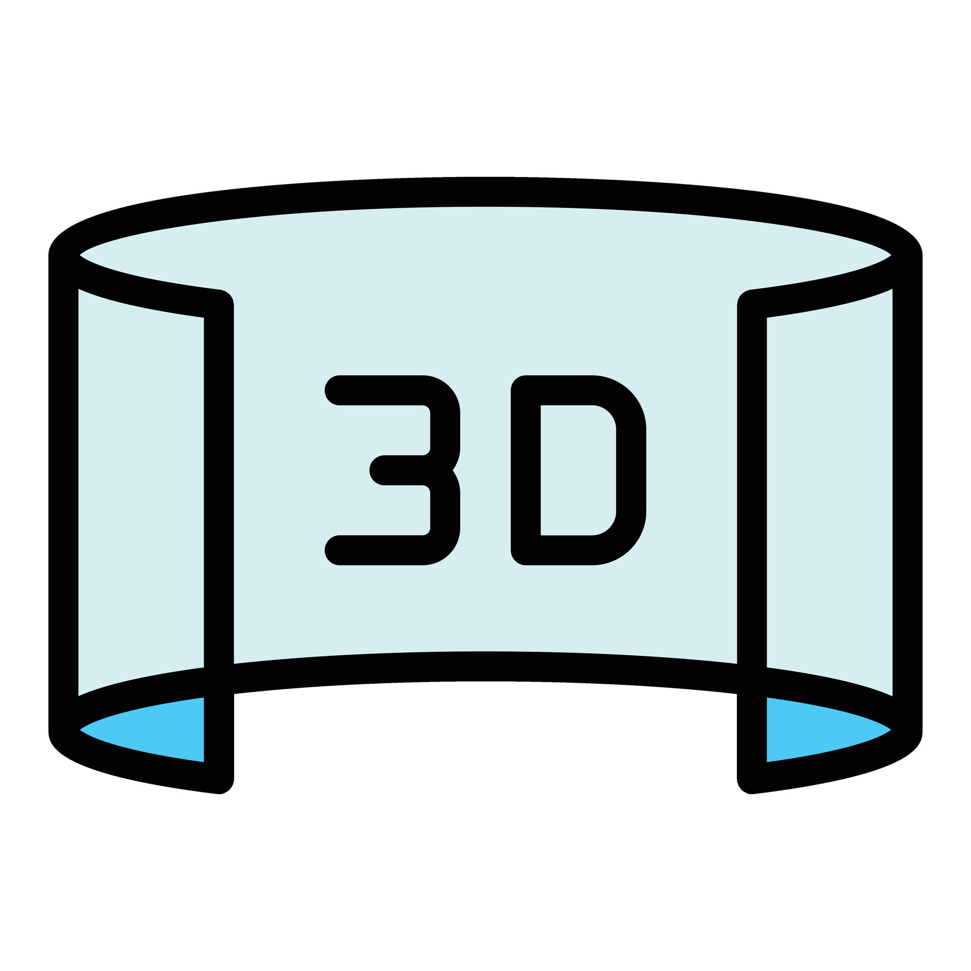 3d view icon vector flat 25505833 Vector Art at Vecteezy