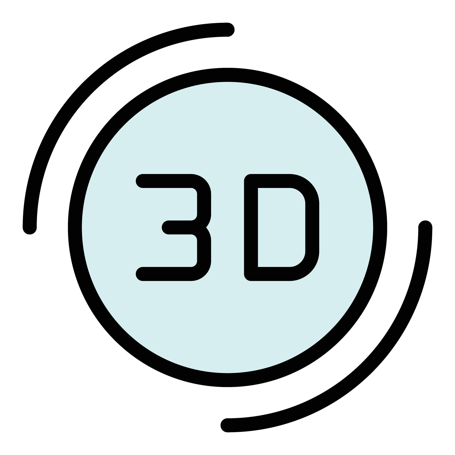 3d visualization icon vector flat 25505868 Vector Art at Vecteezy