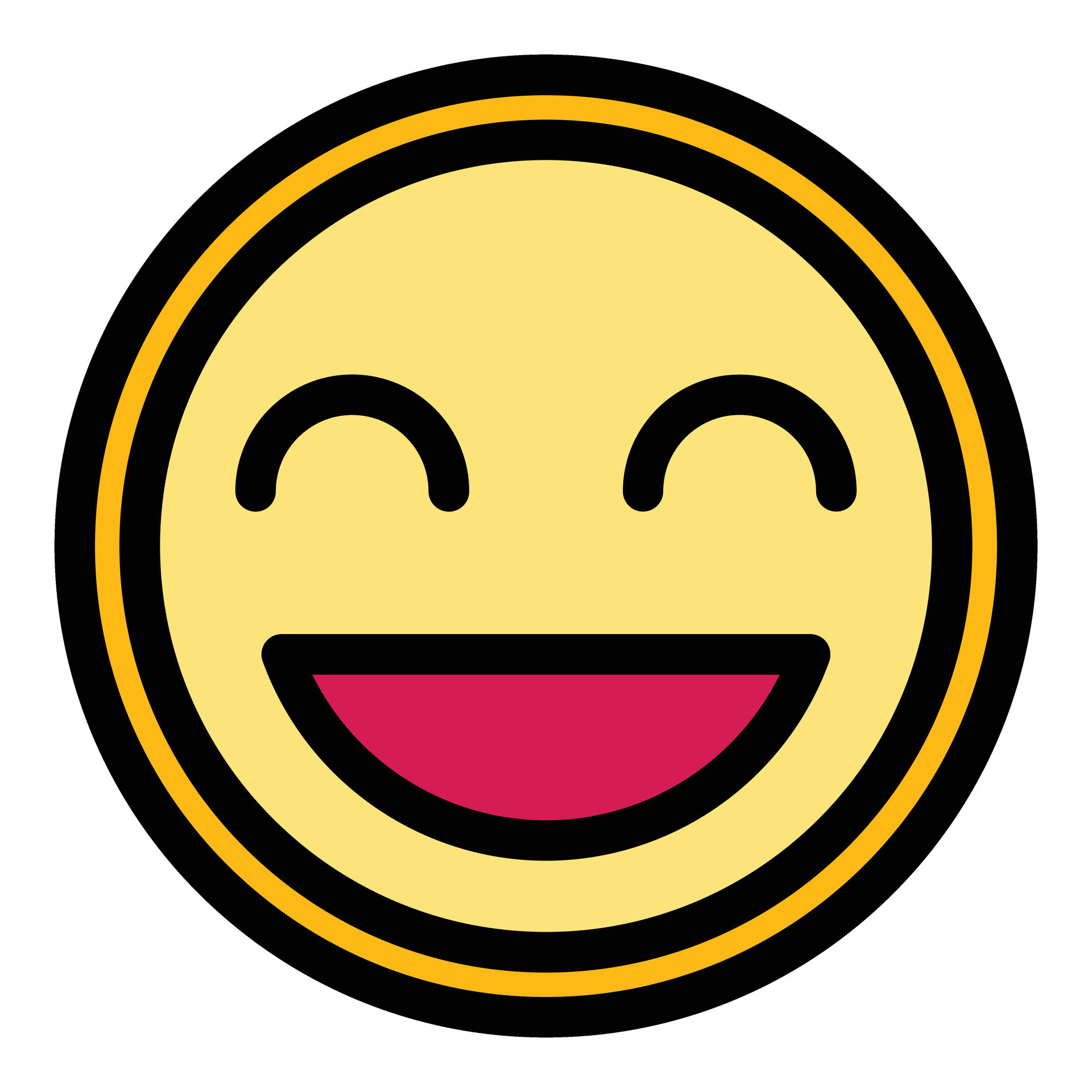 Happy smile icon vector flat 25506255 Vector Art at Vecteezy