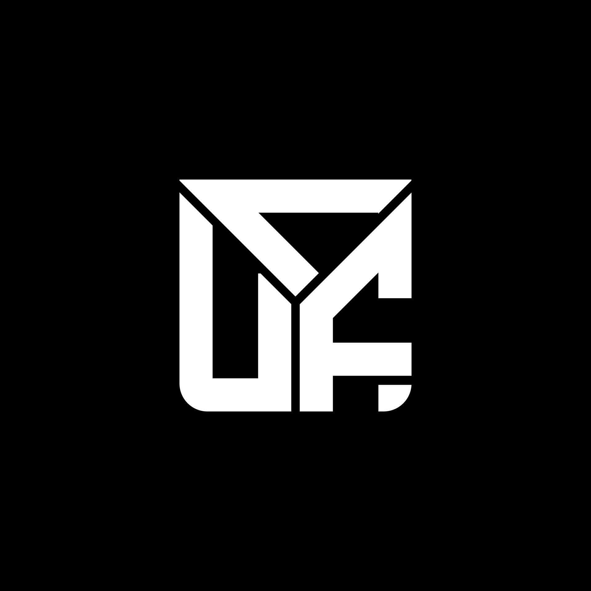 Cuf Letter Logo Creative Design With Vector Graphic Cuf Simple And Modern Logo Cuf Luxurious
