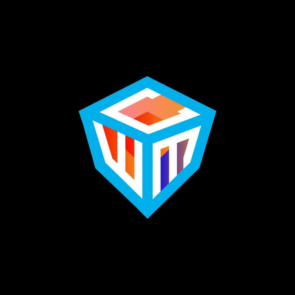 CWM letter logo creative design with vector graphic, CWM simple and ... CWM letter logo creative design with vector graphic, CWM simple and ...