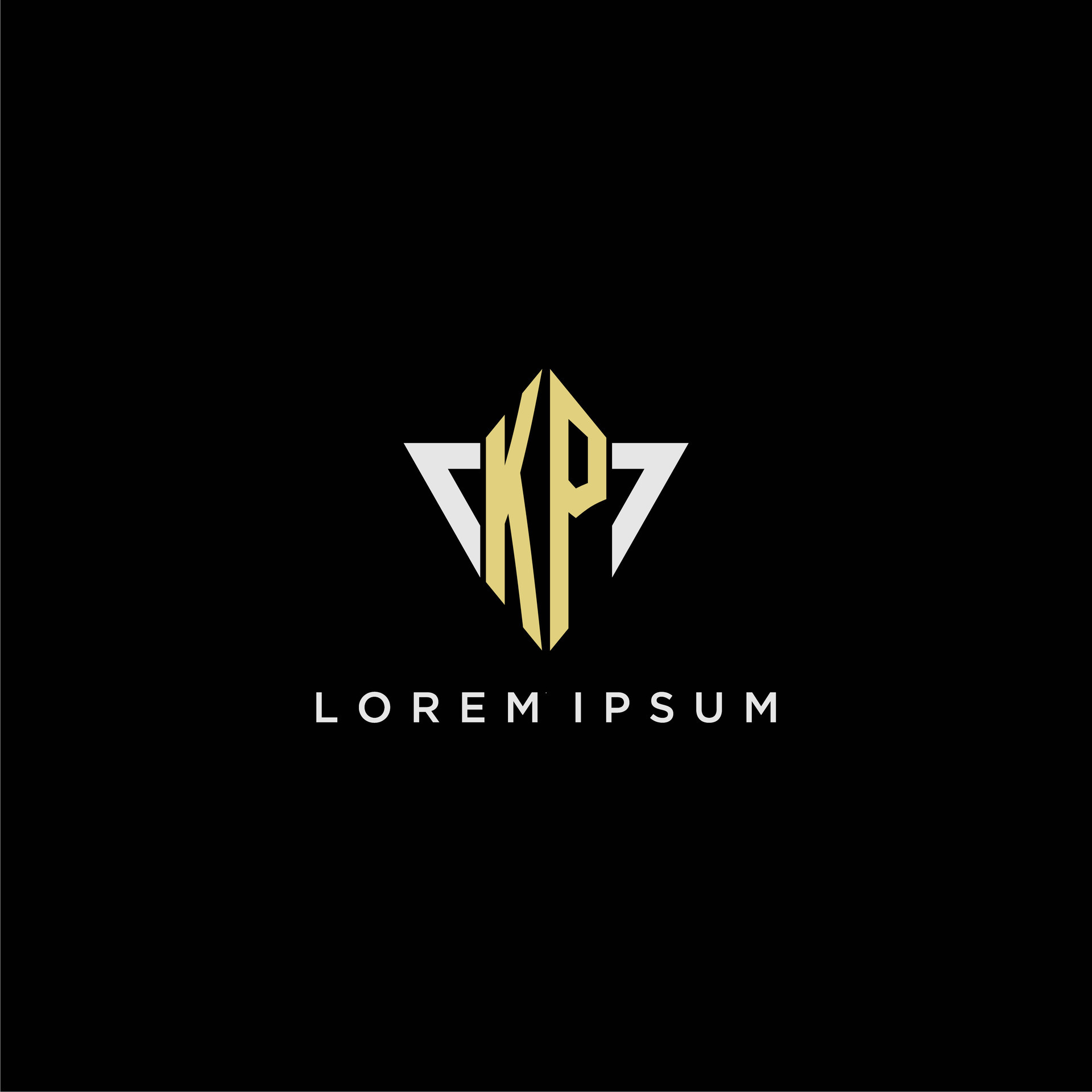 KP initial monogram logo for shape triangle creative design 25511044 ... KP initial monogram logo for shape triangle creative design 25511044 ...