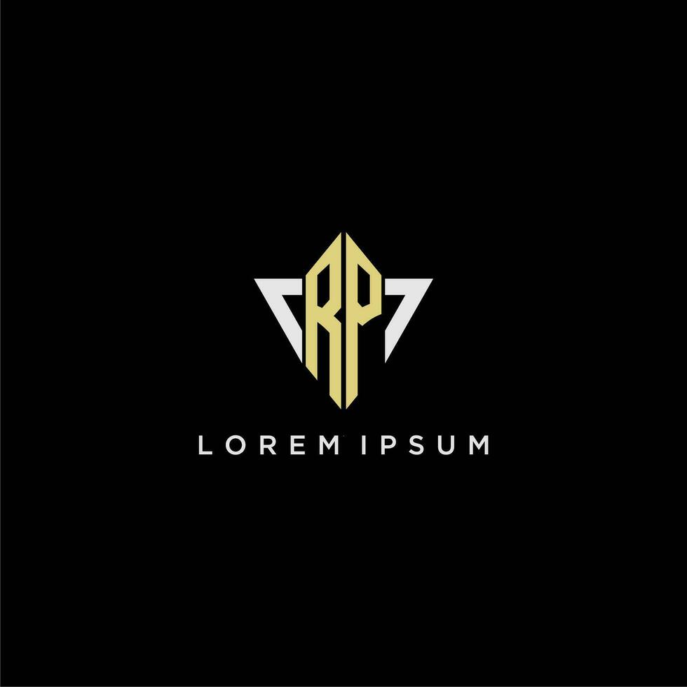 RP initial monogram logo for shape triangle creative design 25511225 ... RP initial monogram logo for shape triangle creative design 25511225 ...