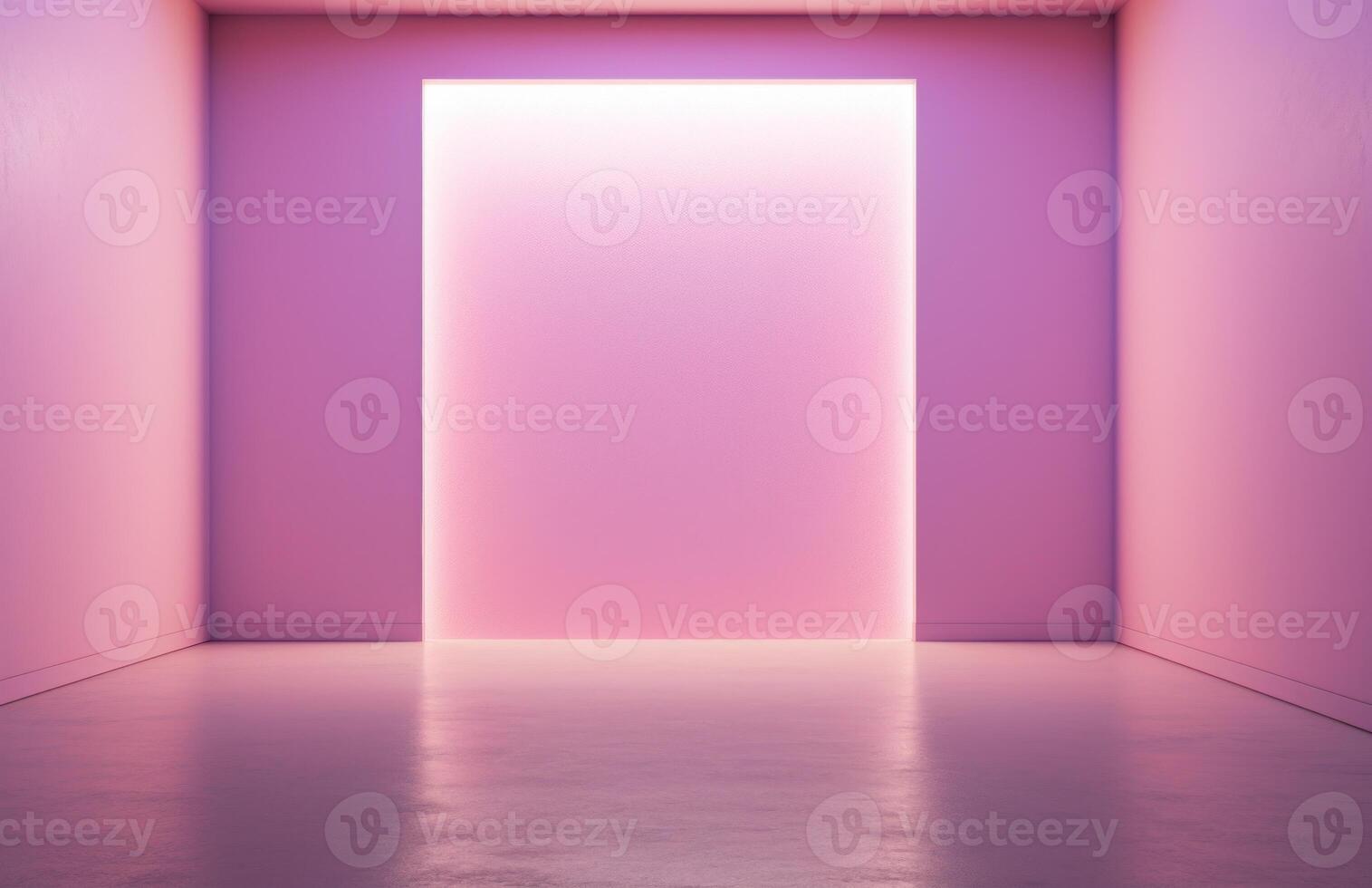 Pink empty room mockup. Illustration 25527386 Stock Photo at Vecteezy