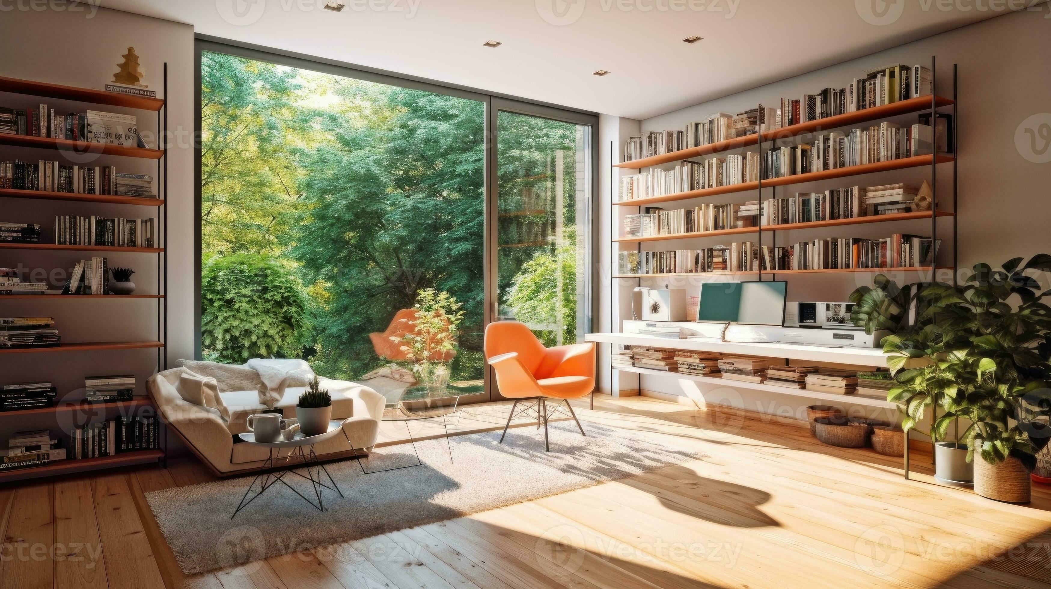 modern design cozy study room. Ai gerated 25533901 Stock Photo at Vecteezy modern design cozy study room. Ai gerated 25533901 Stock Photo at Vecteezy