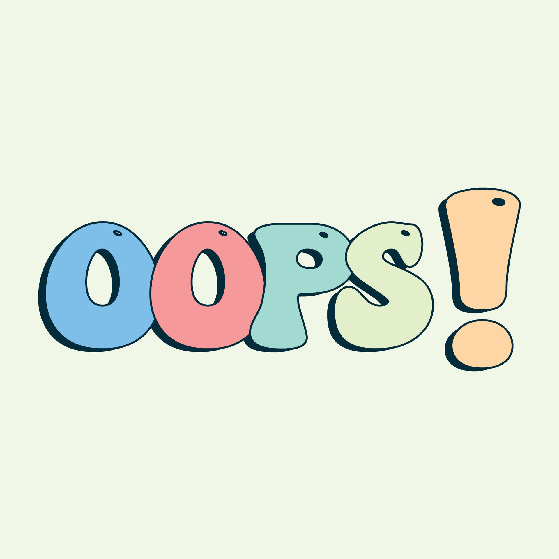 OOPS text effect. Hand drawn vector illustration for your design. 25547606 Vector Art at Vecteezy