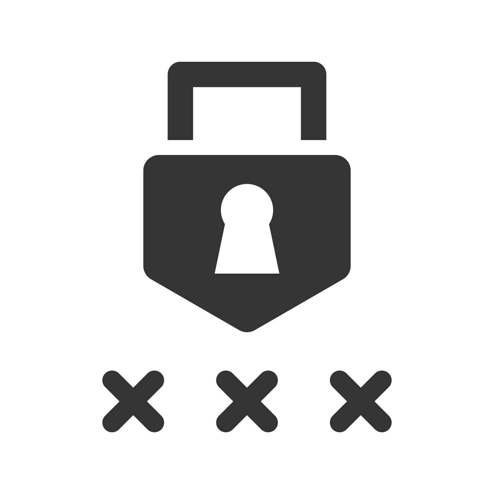 Password Lock Icon 25547705 Vector Art At Vecteezy
