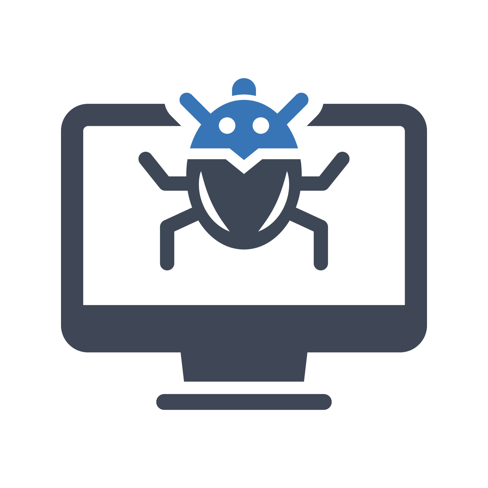 Computer virus icon 25547734 Vector Art at Vecteezy