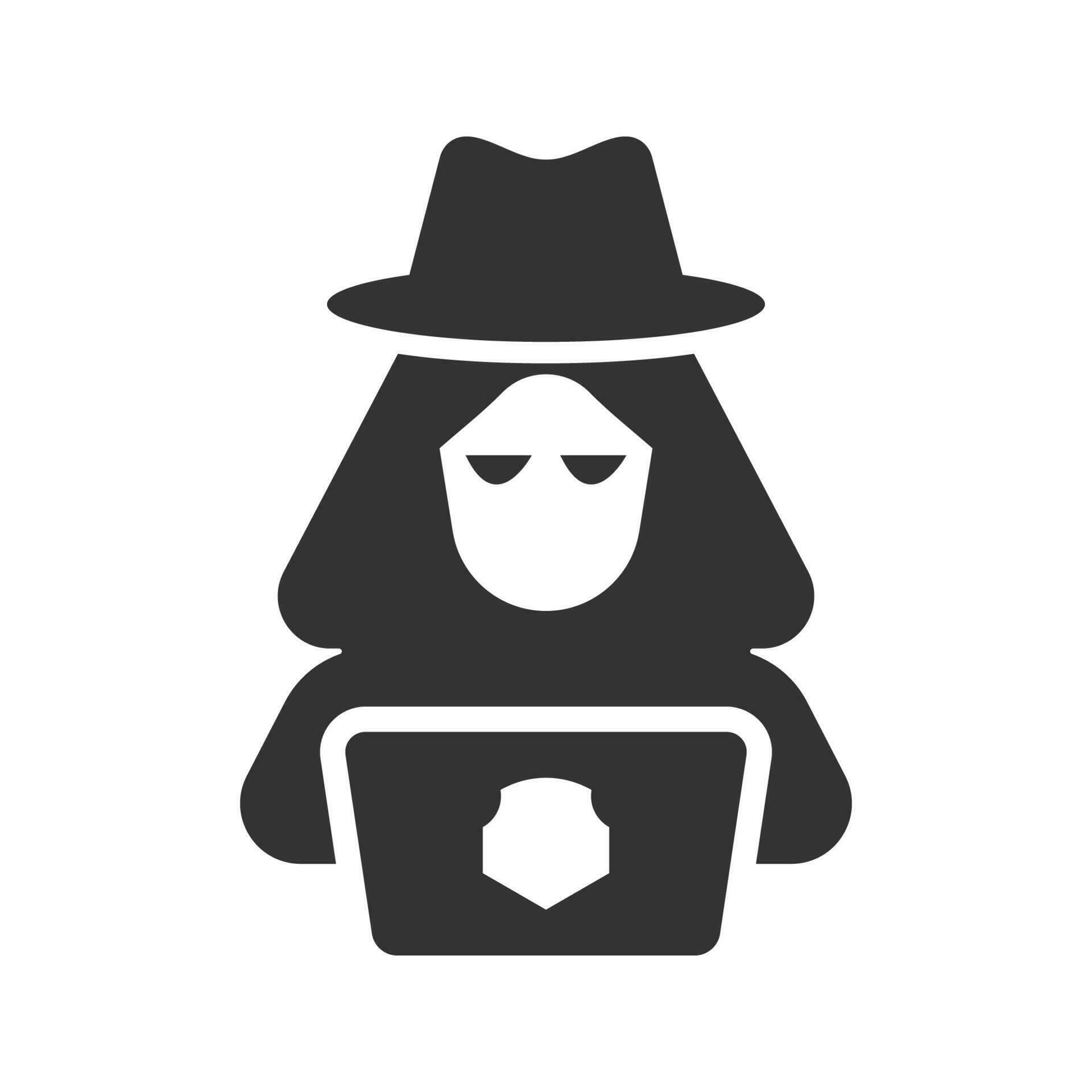 Computer hacker icon 25547744 Vector Art at Vecteezy