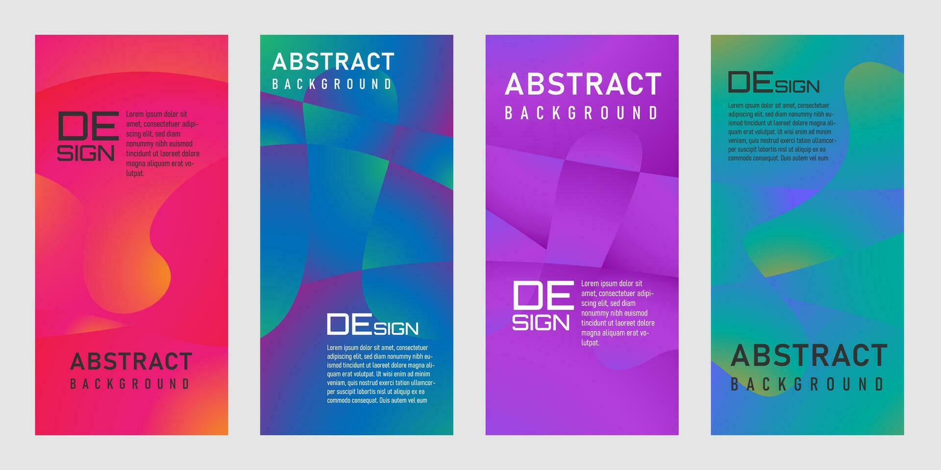 Abstract Background Set free form that moves continuously Beautiful bright multicolored ...