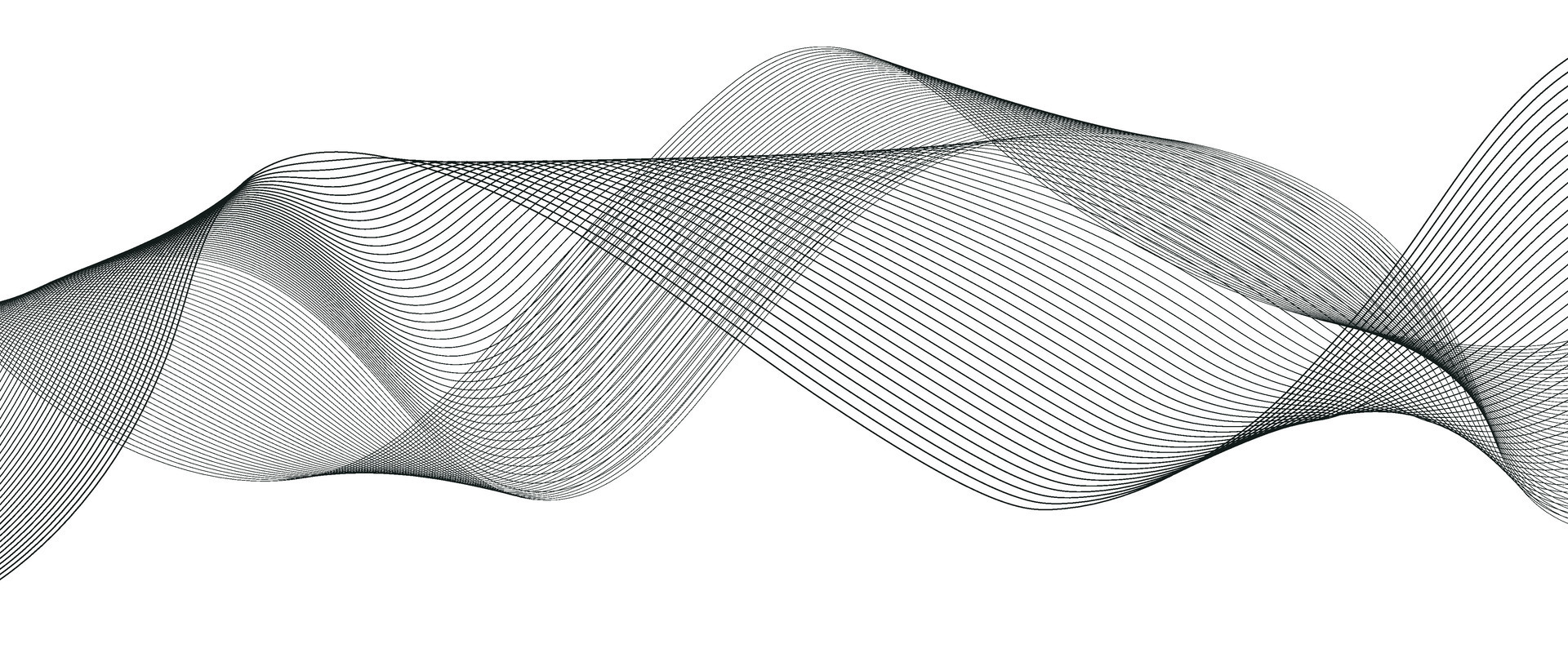 Abstract Bright Wave Isolated On White Background Background Design With Diagonal Line Pattern