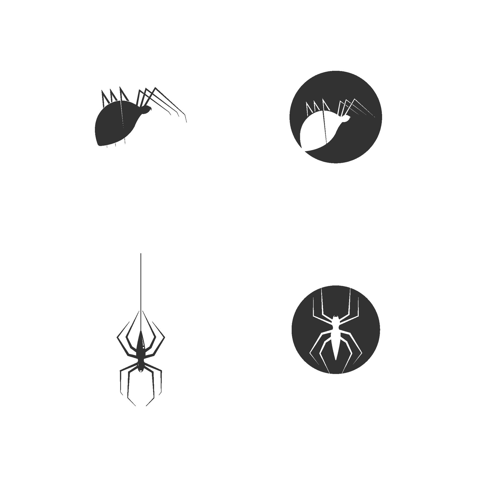 spider logo vector 25559708 Vector Art at Vecteezy