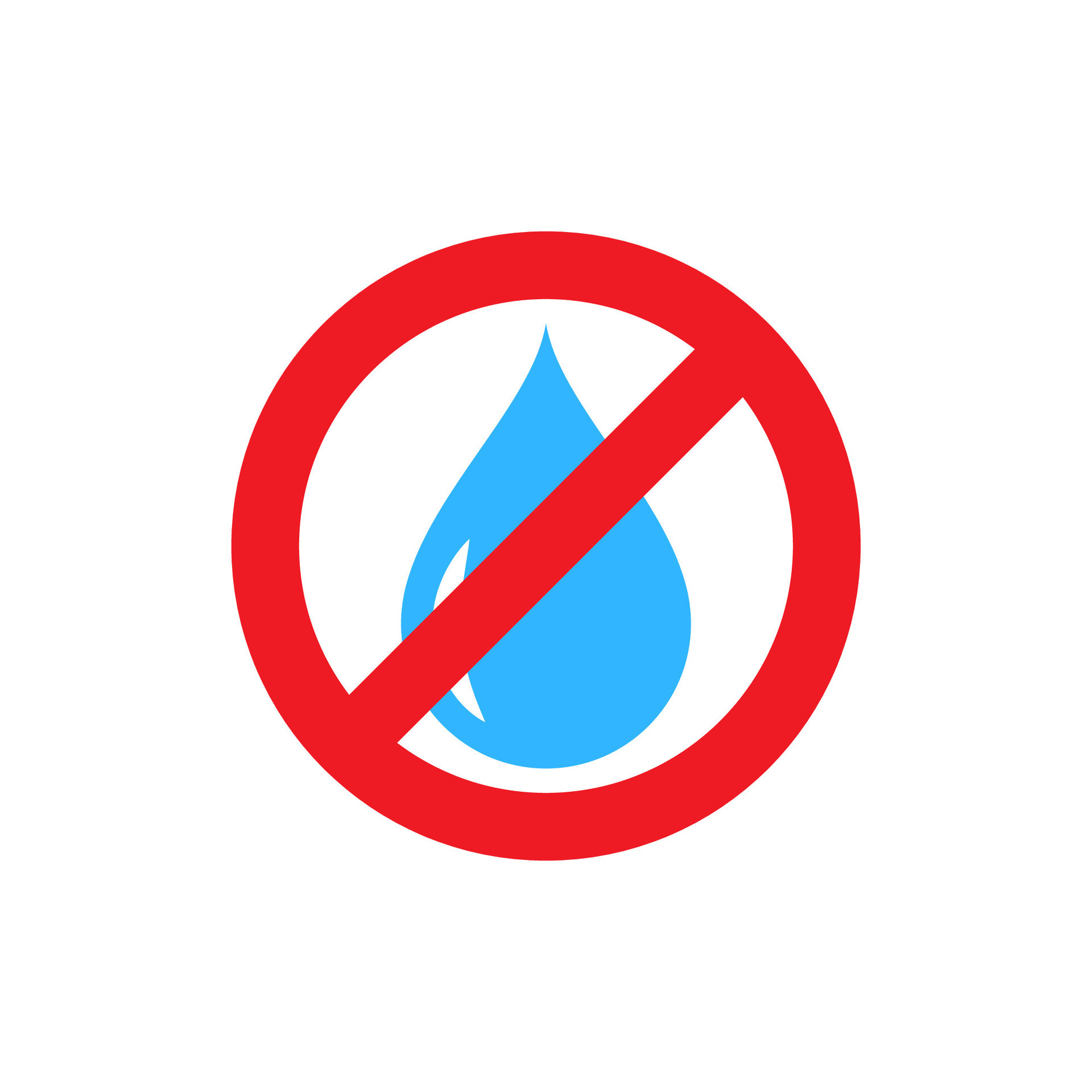 No water sign. Water drop forbidden sign. 25560765 Vector Art at Vecteezy No water sign. Water drop forbidden sign. 25560765 Vector Art at Vecteezy