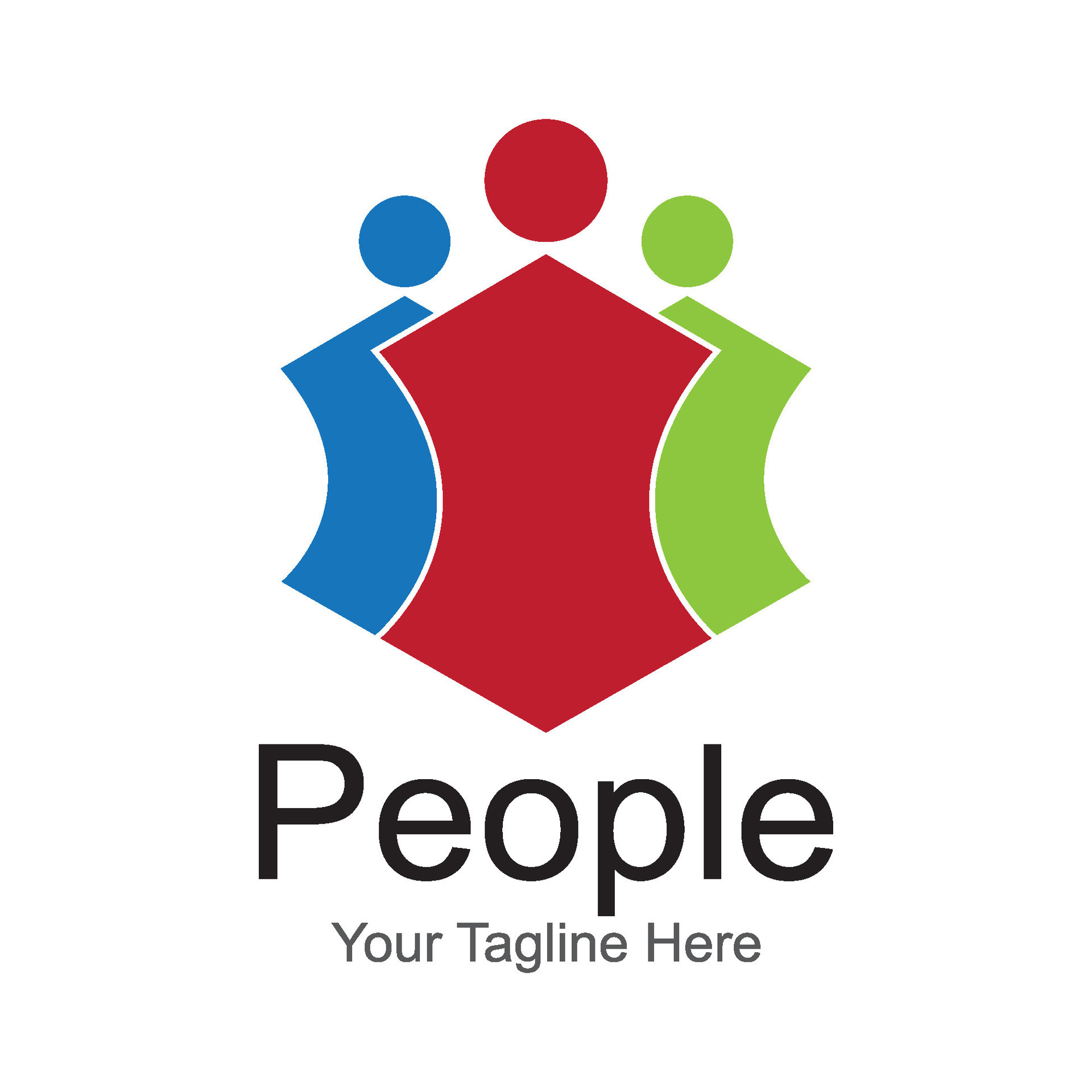 vector logo de personas 25560830 Vector en Vecteezy